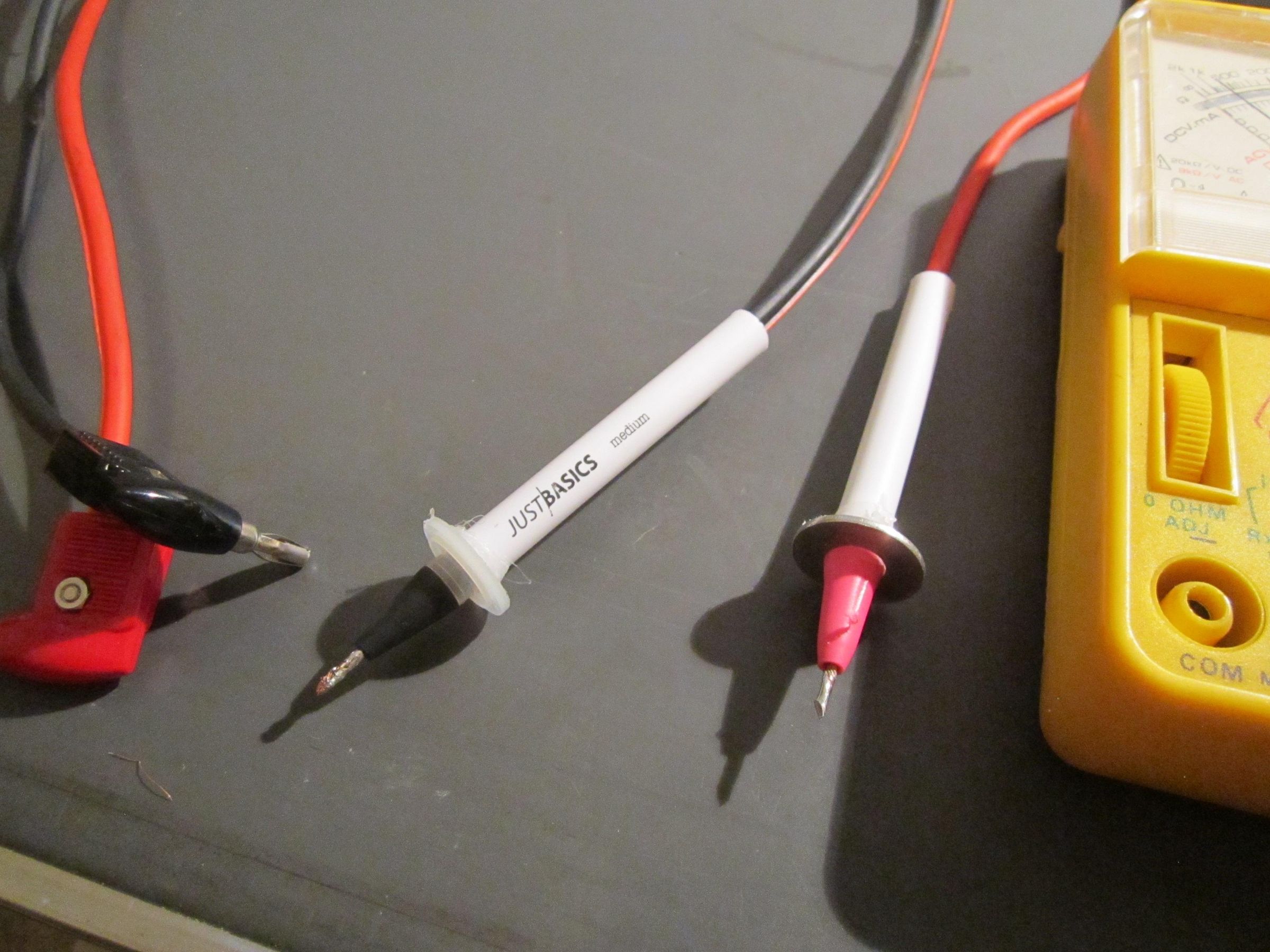 New Multimeter Probes Out of Two Ball Point Pens : 5 Steps (with ...
