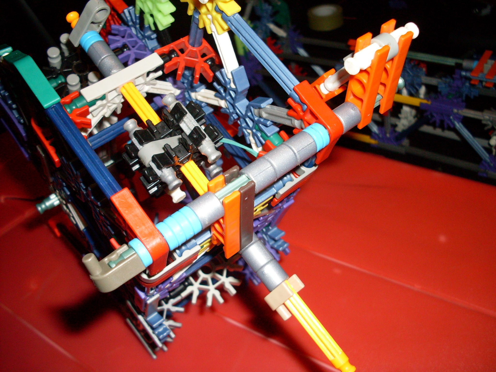 Smaller Knex Semi-Automatic Revolver : 6 Steps - Instructables