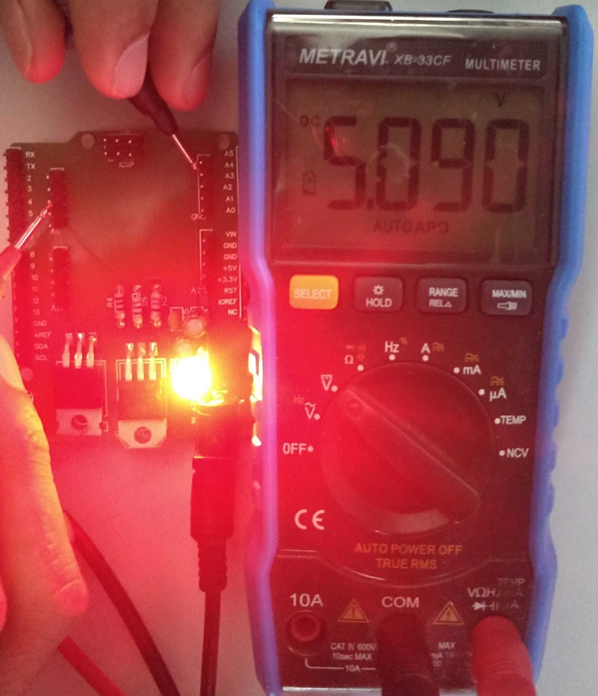 Arduino Power Supply Shield With 3.3v, 5v and 12v Output Options (Part ...