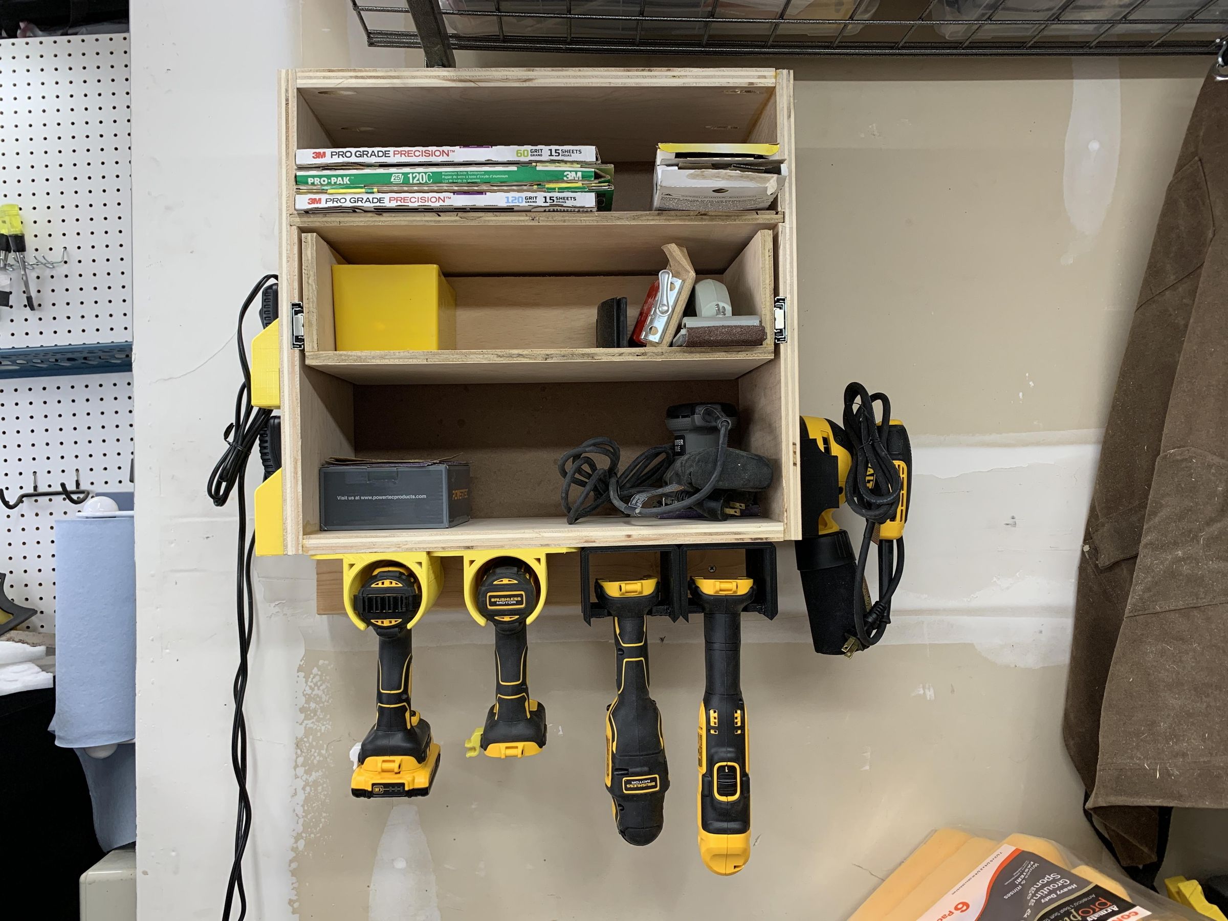 Drill and Sander Storage : 9 Steps (with Pictures) - Instructables