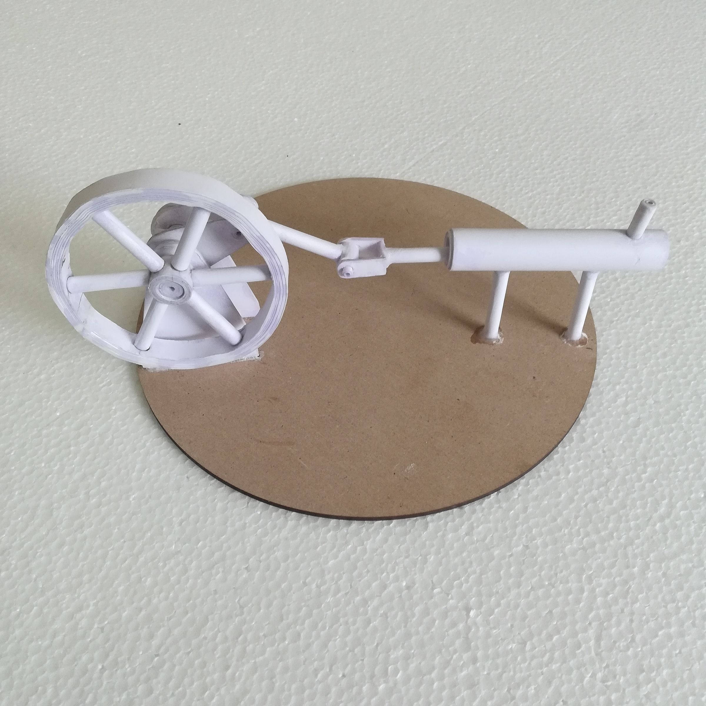 PAPER-MADE STIRLING ENGINE MODEL | How to Make : 16 Steps (with ...