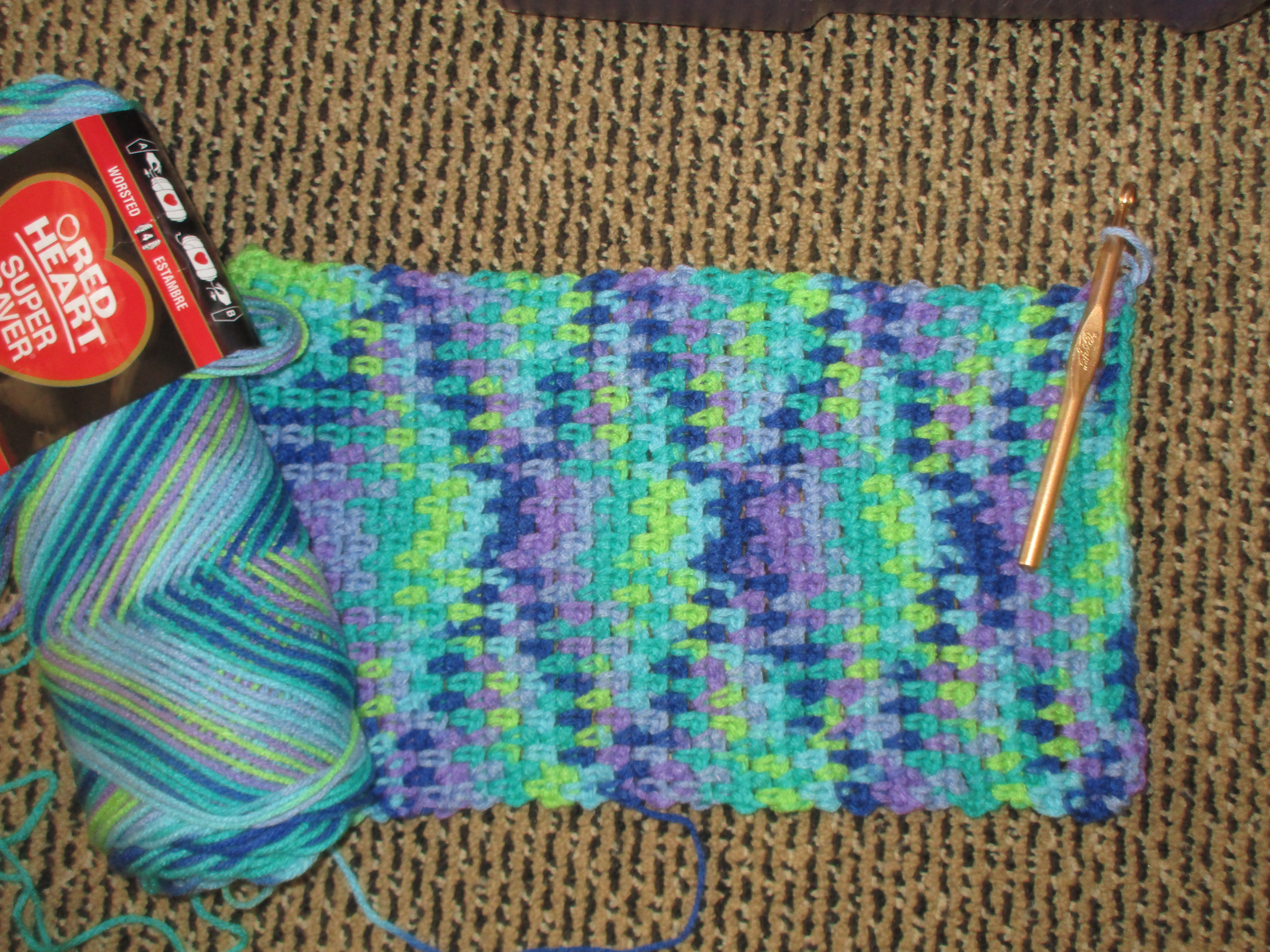 Crochet Stitch Yarn Pooling : 9 Steps (with Pictures) - Instructables