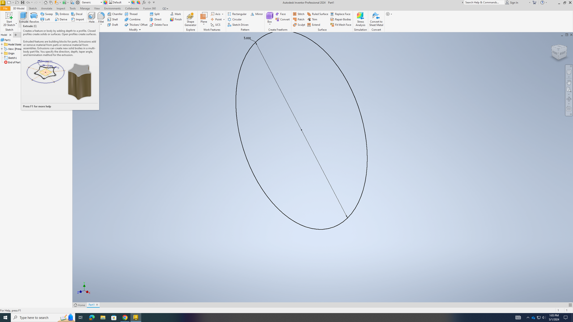 How to Make a 5 Inch Wheel in Autodesk Inventor : 12 Steps - Instructables