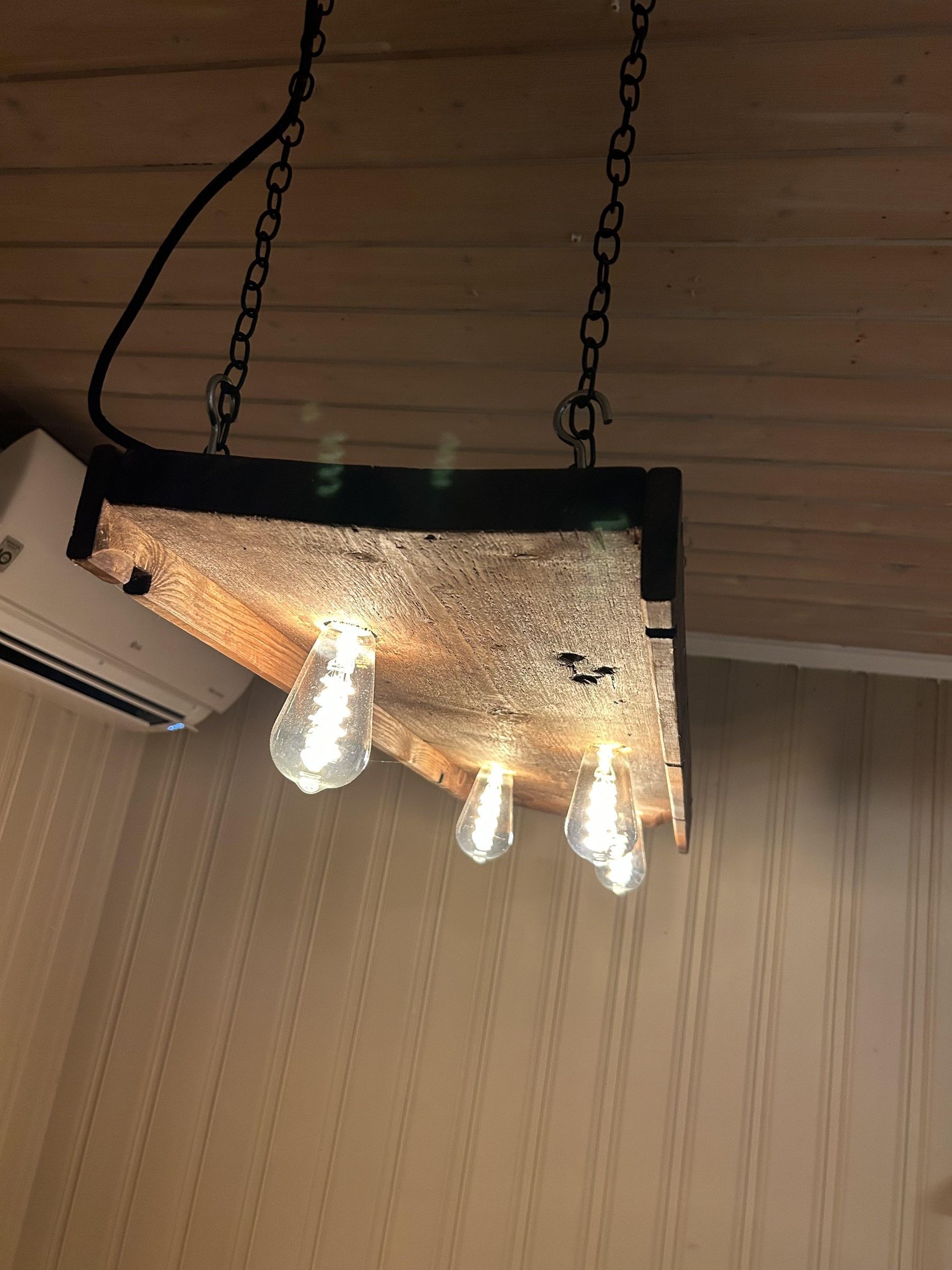 Homemade Hanging Light With Edison Bulbs : 4 Steps - Instructables