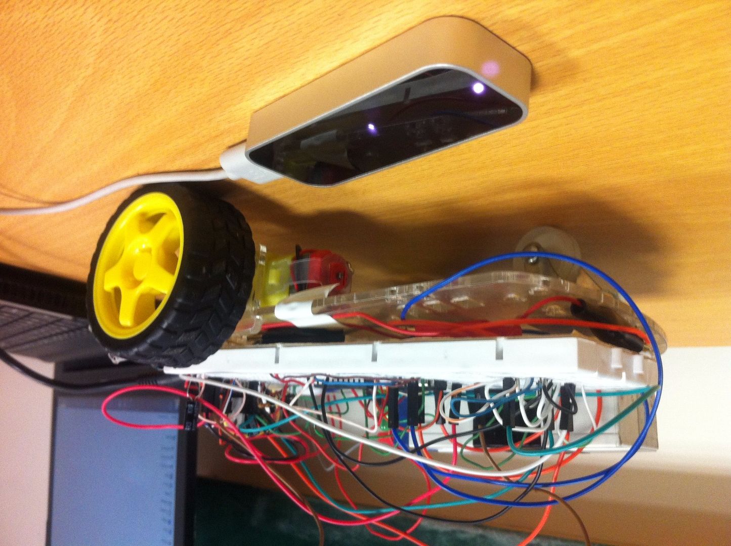 Touchless Sensor Controlled Robot : 18 Steps - Instructables