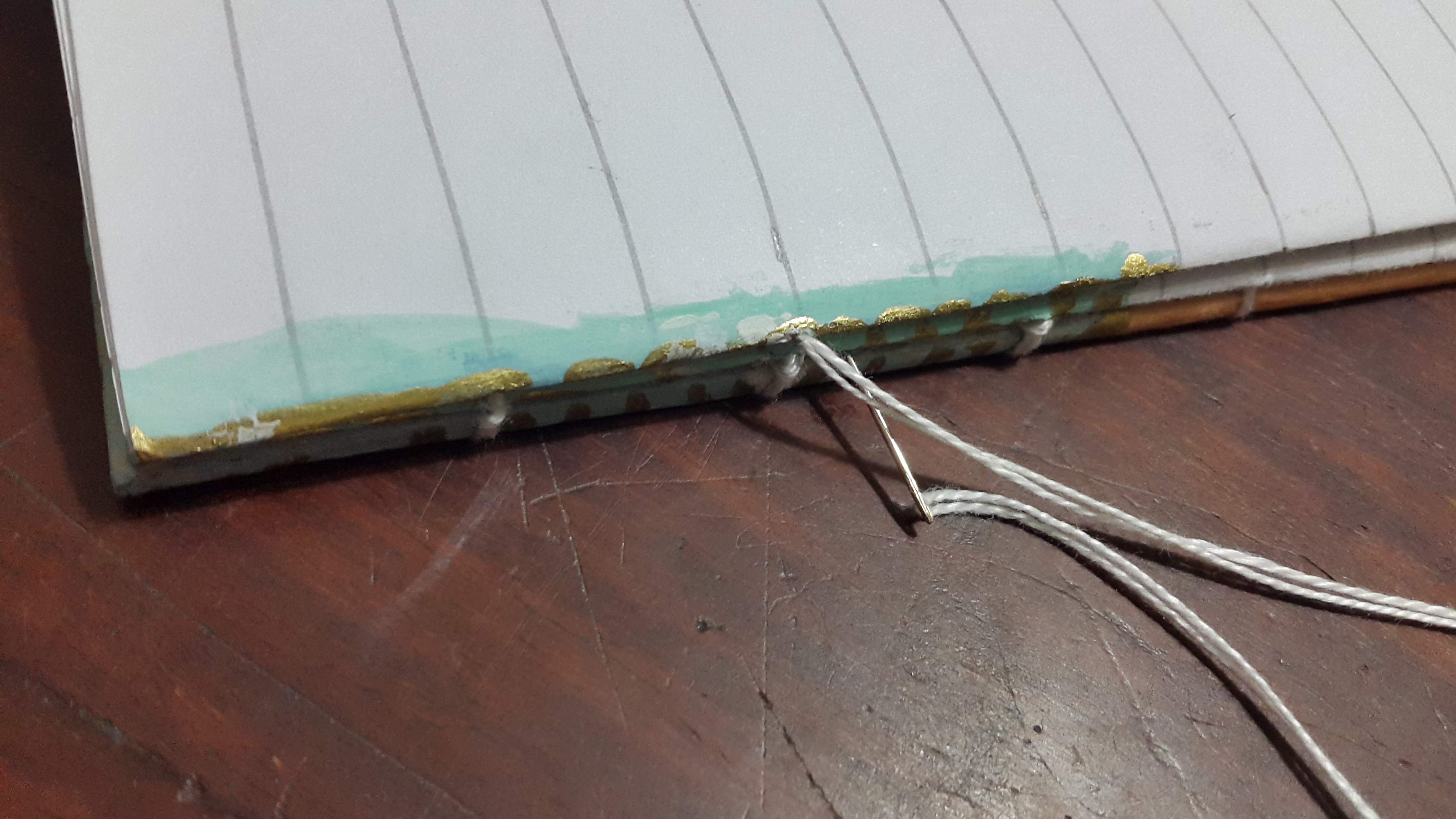 DIY Coptic Stitch Bound Notebook : 9 Steps (with Pictures) - Instructables