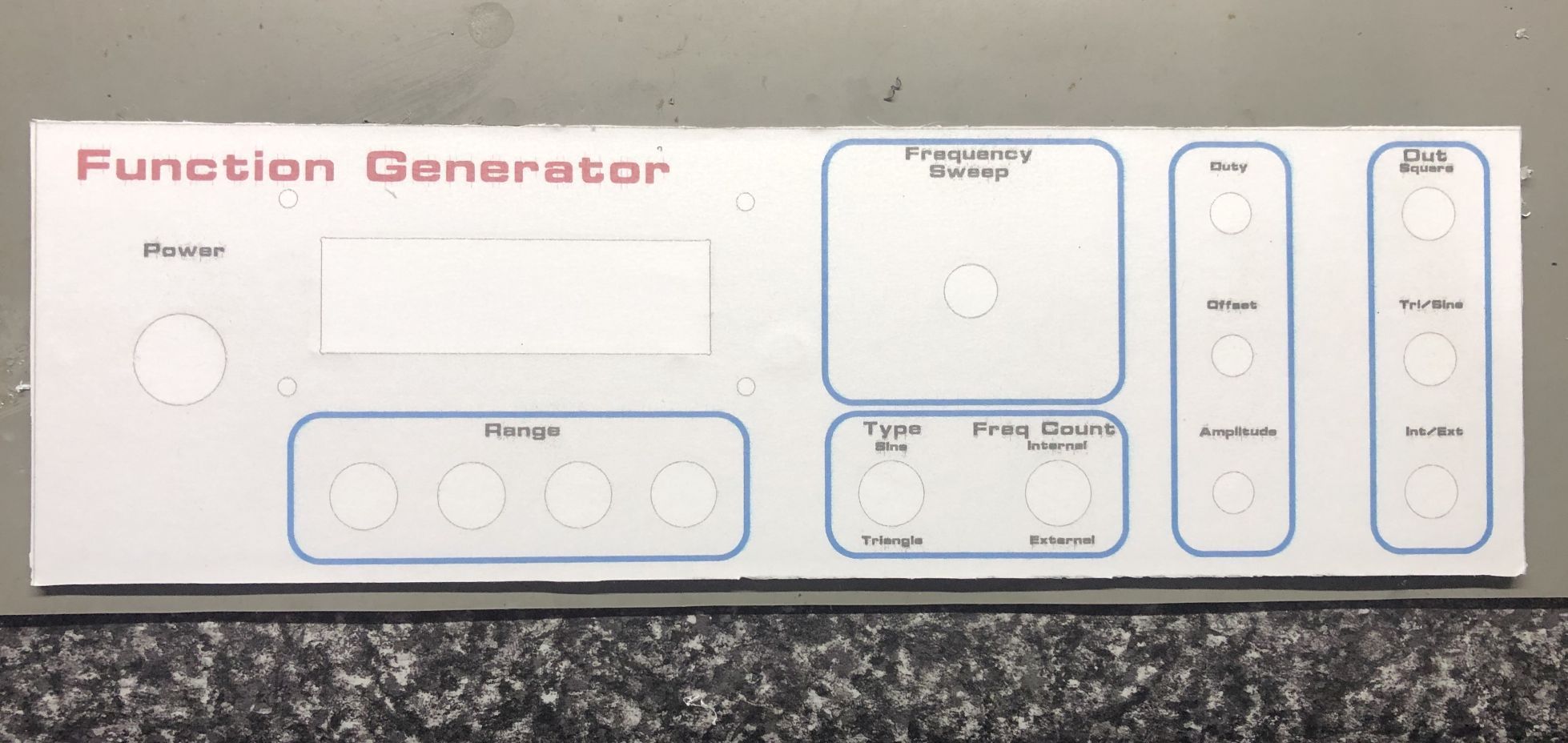 Make Professional Looking Front Panels for Your Next DIY Project : 7 ...