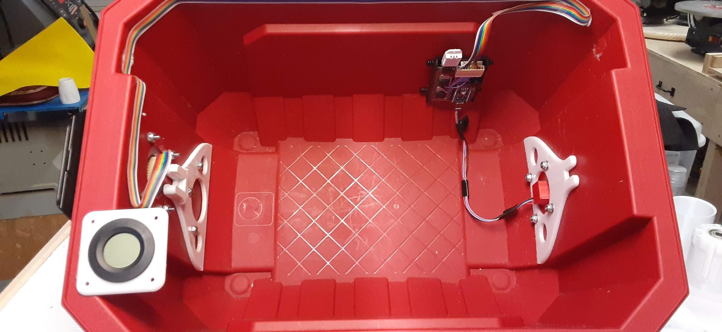 Ultimate 3D Filament Dry Box With Auto Rewind. : 9 Steps (with Pictures ...