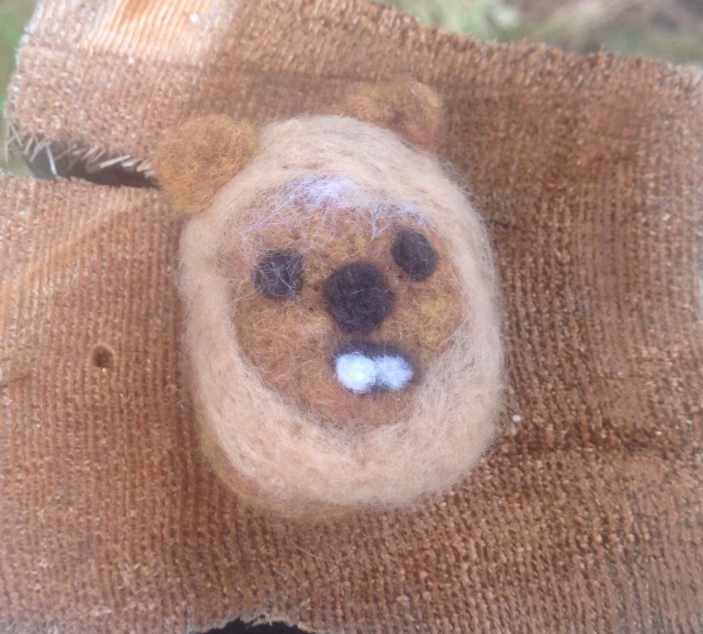 Needle Felted Ewok : 5 Steps (with Pictures) - Instructables