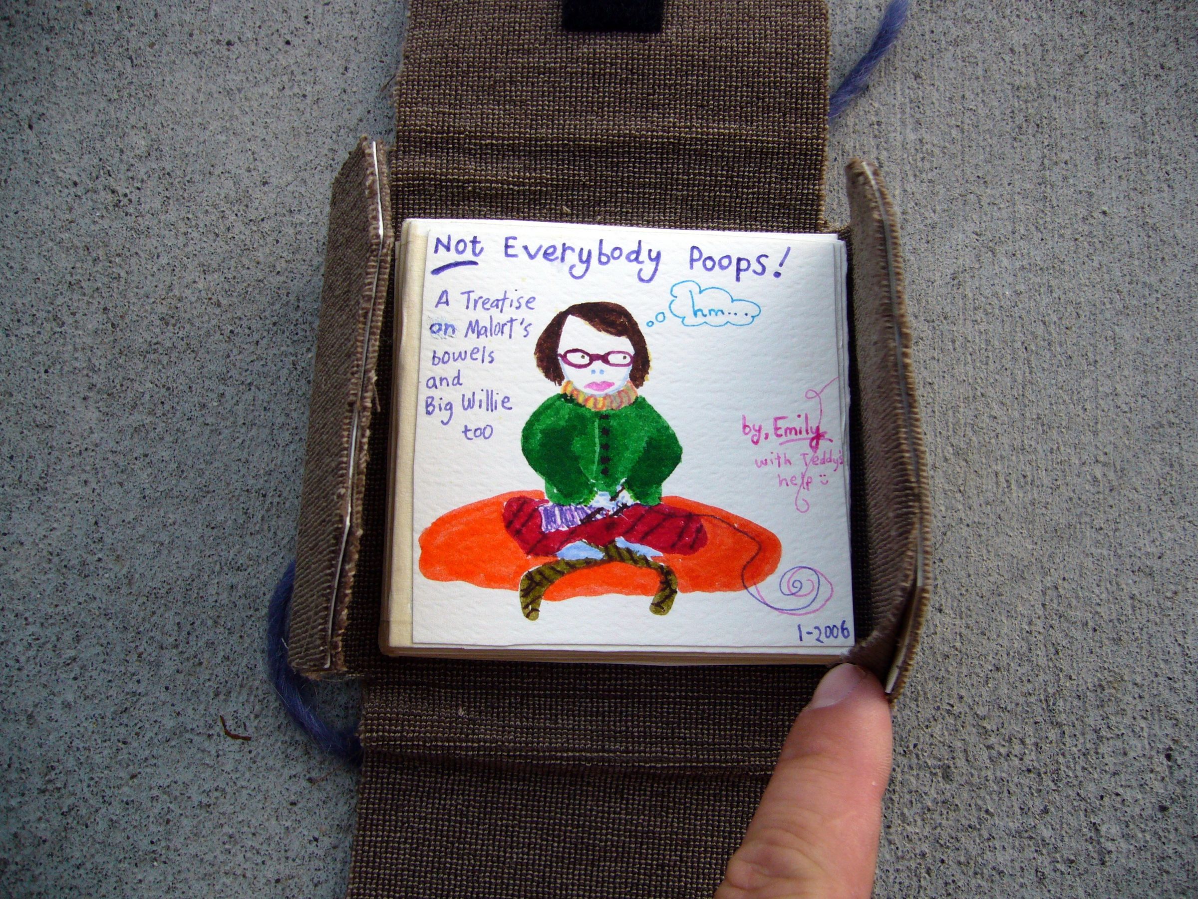 Handmade Book: Not Everybody Poops - Instructables