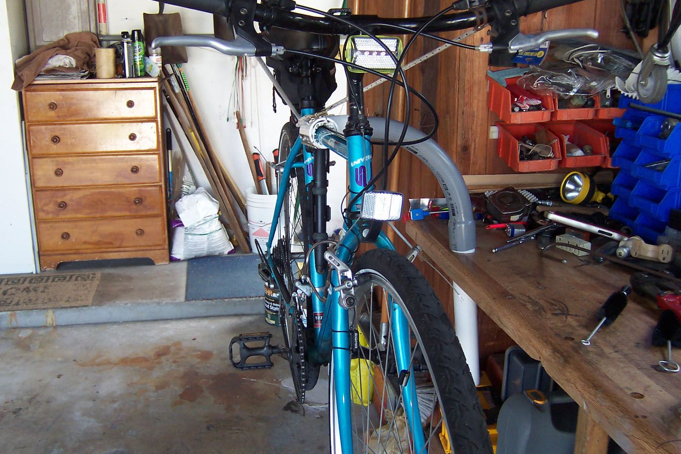 Bike Repair Stand on Work Bench. : 6 Steps - Instructables