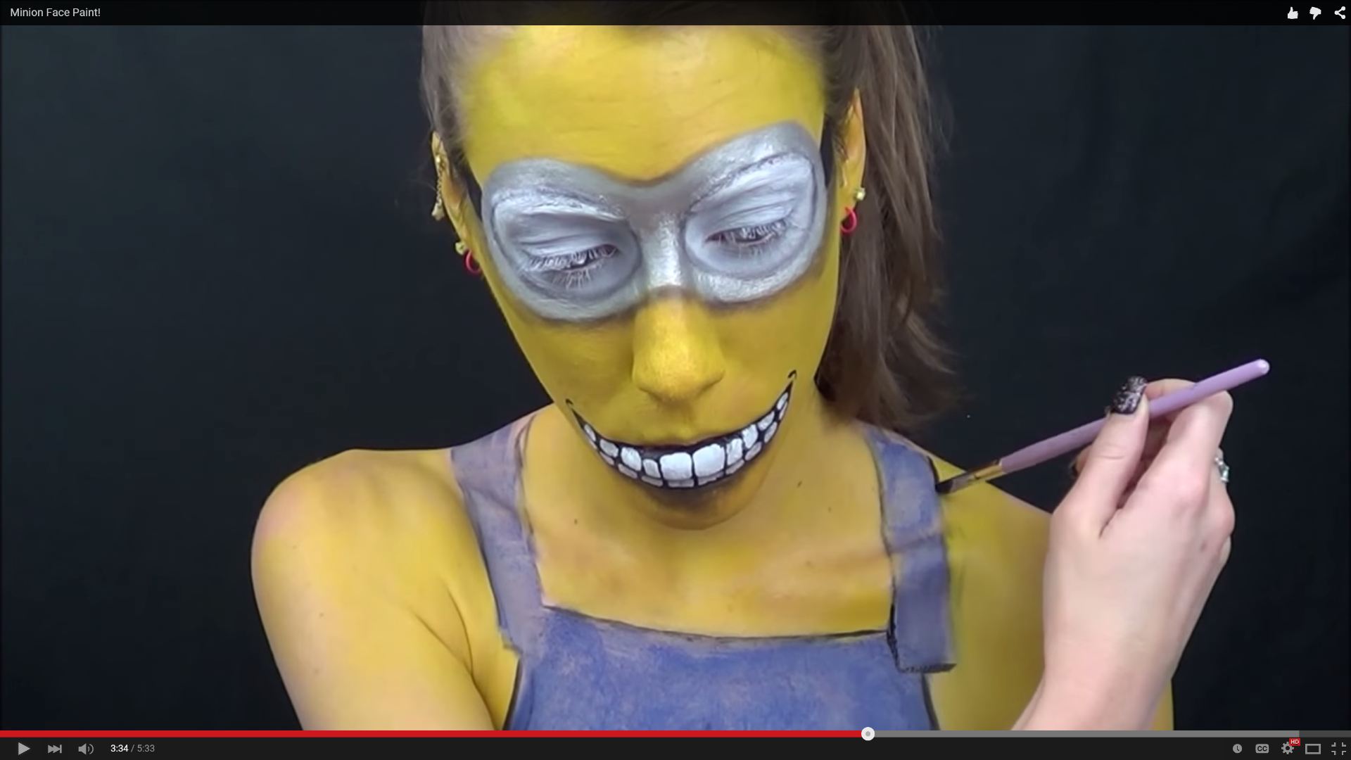 Minion Face Paint : 6 Steps - Instructables