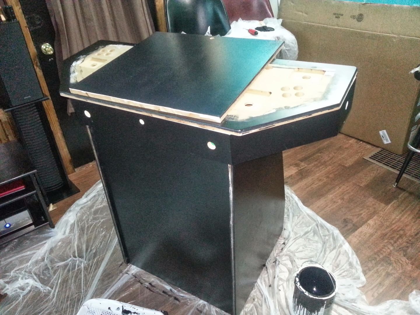 4-Player Pedestal Arcade Cabinet for MAME : 32 Steps (with Pictures ...