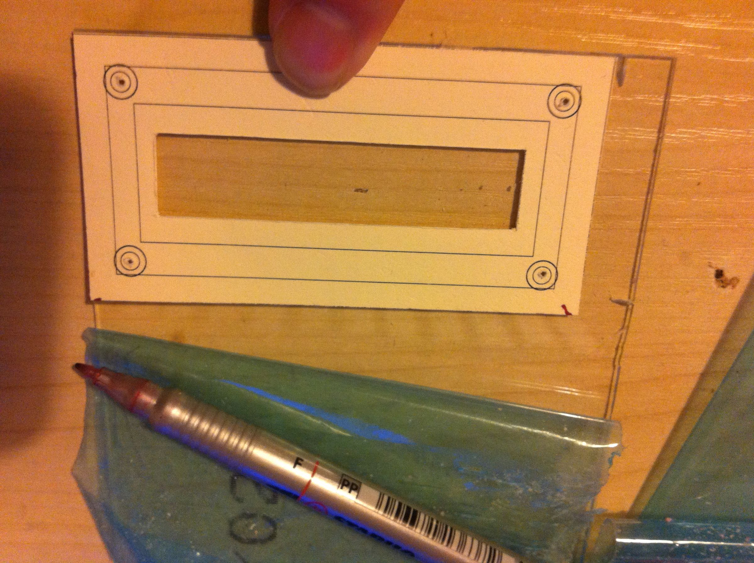 Home Made Bezel / Window for LCD, LED, TFT Displays. : 7 Steps (with ...