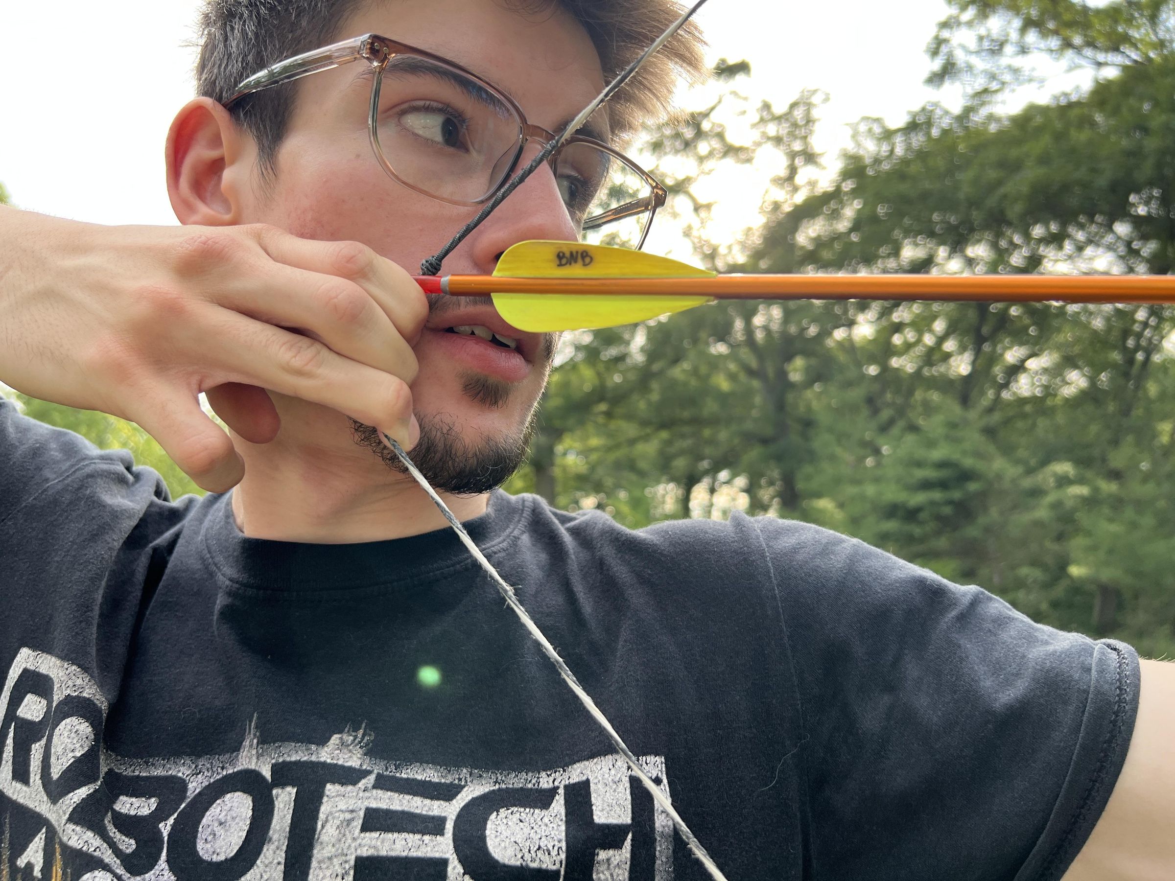 How to Shoot a Genesis Bow and Set Up a Safe Practice Range. : 12 Steps ...