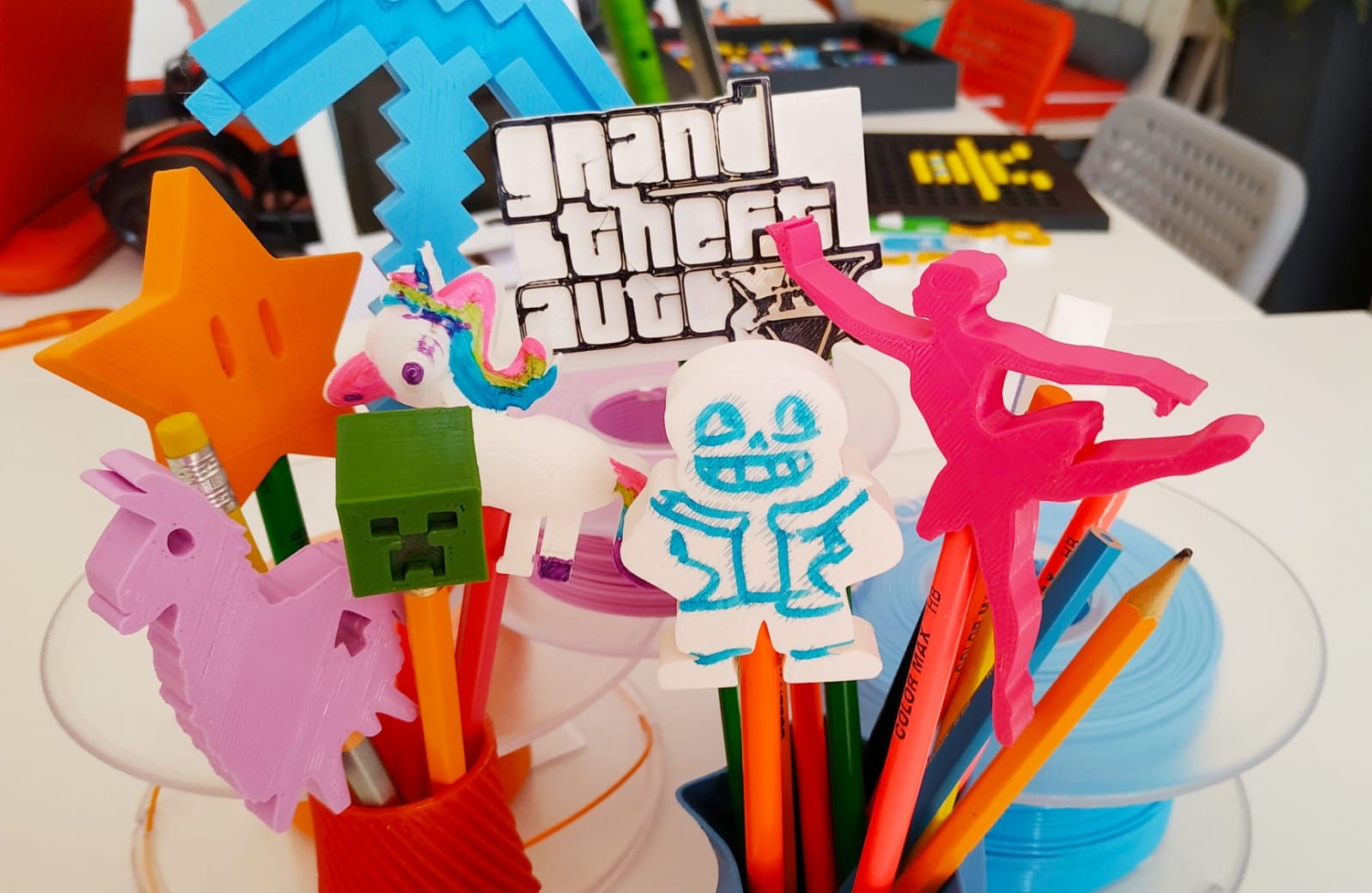 Personalized 3D Printer Pencil Top : 5 Steps (with Pictures ...