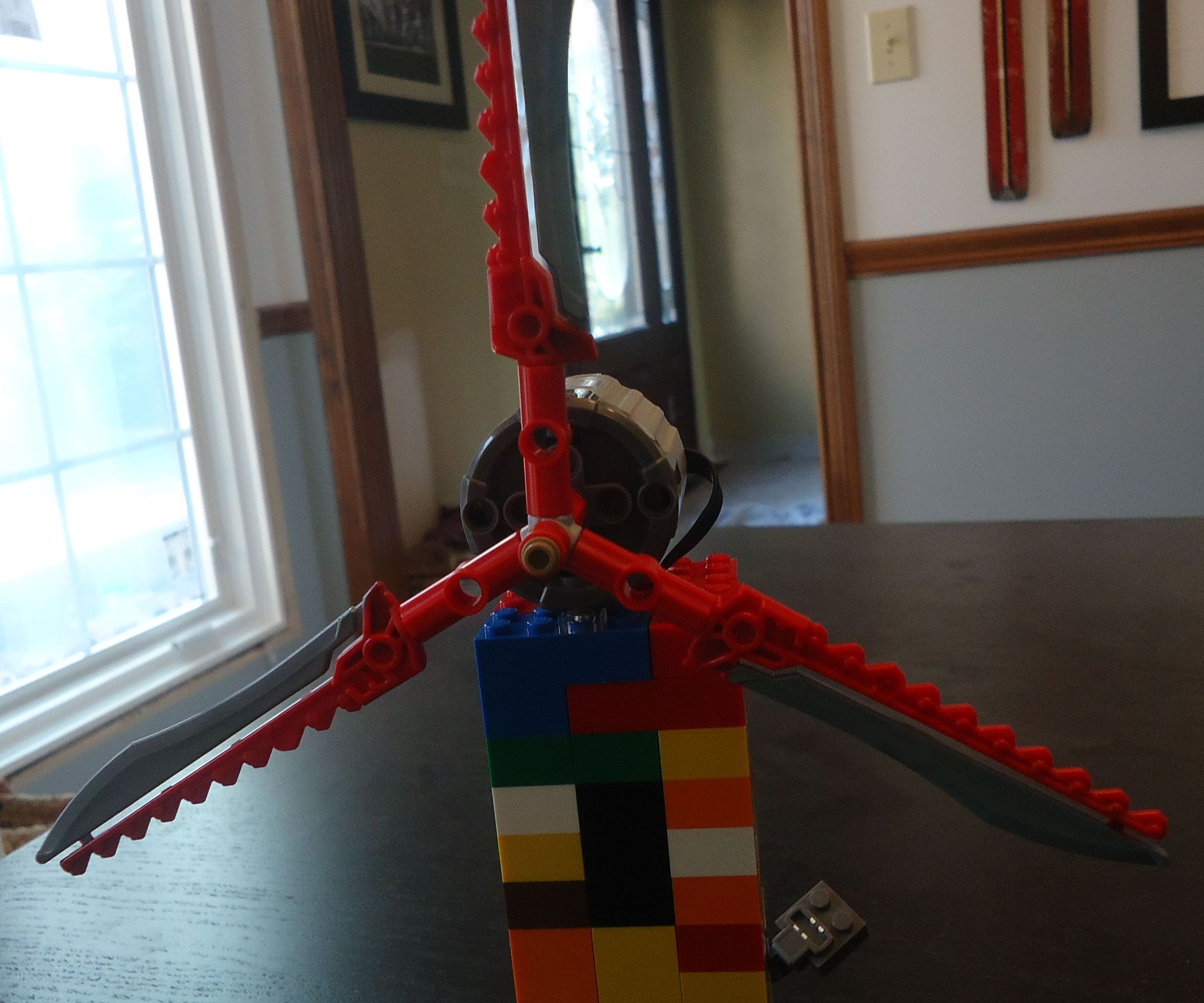 LEGO Motorized Windmill : 8 Steps - Instructables