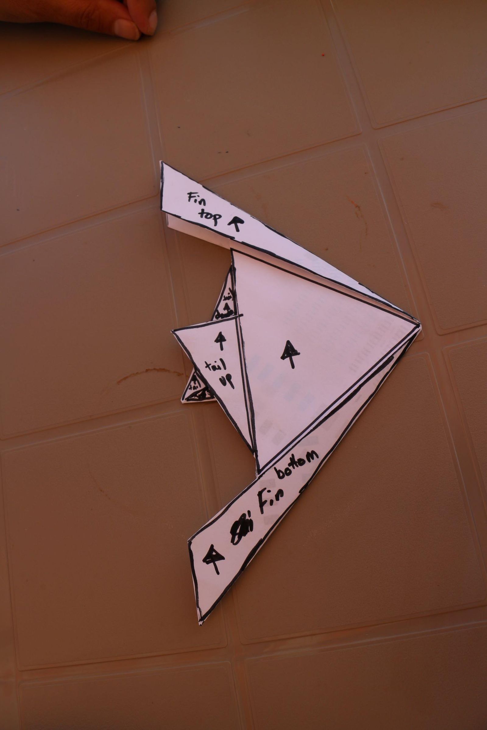 DIY Origami Model to Printable Detailed Origami Paper : 7 Steps ...