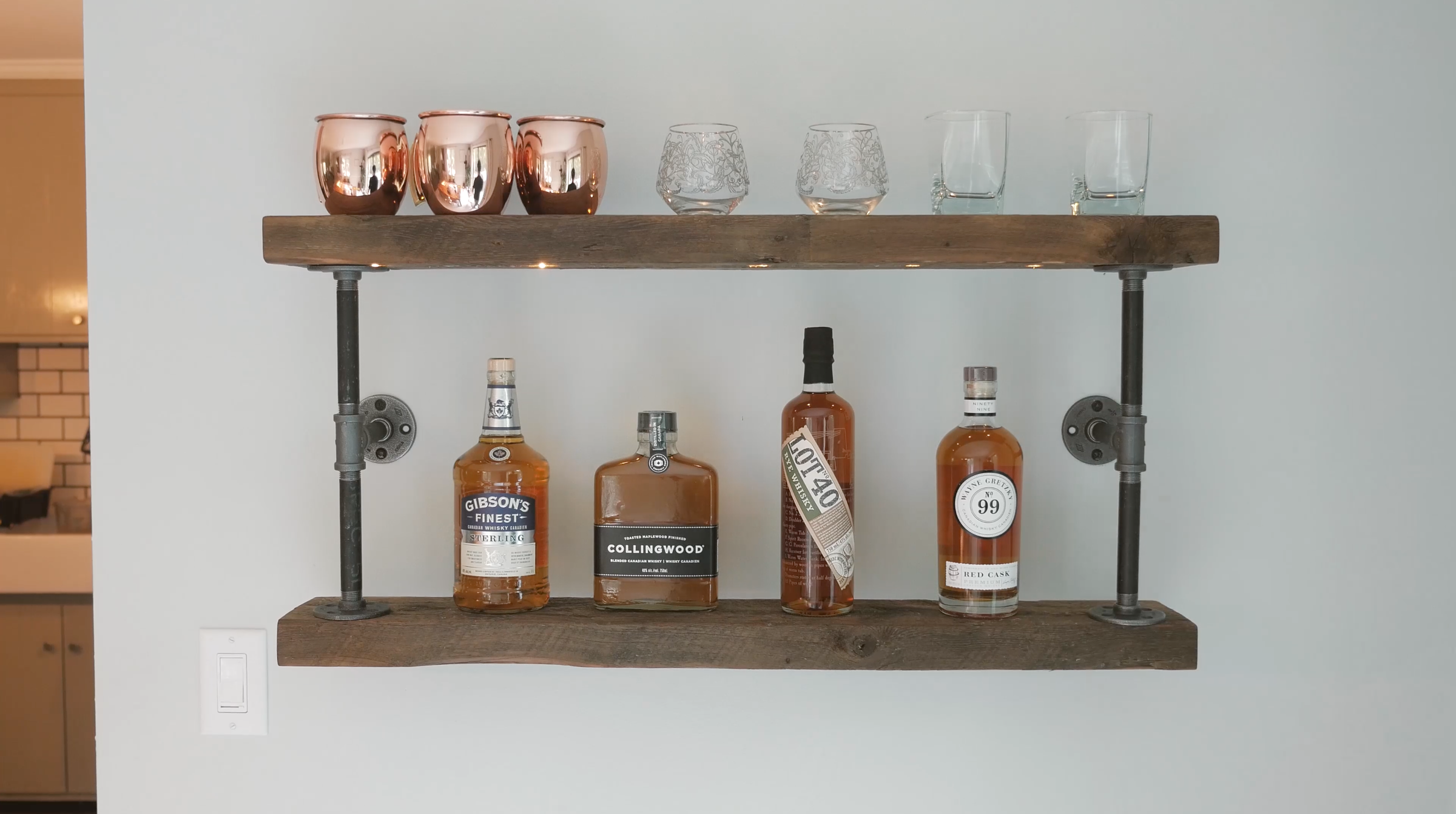 DIY Whiskey Shelf : 15 Steps (with Pictures) - Instructables