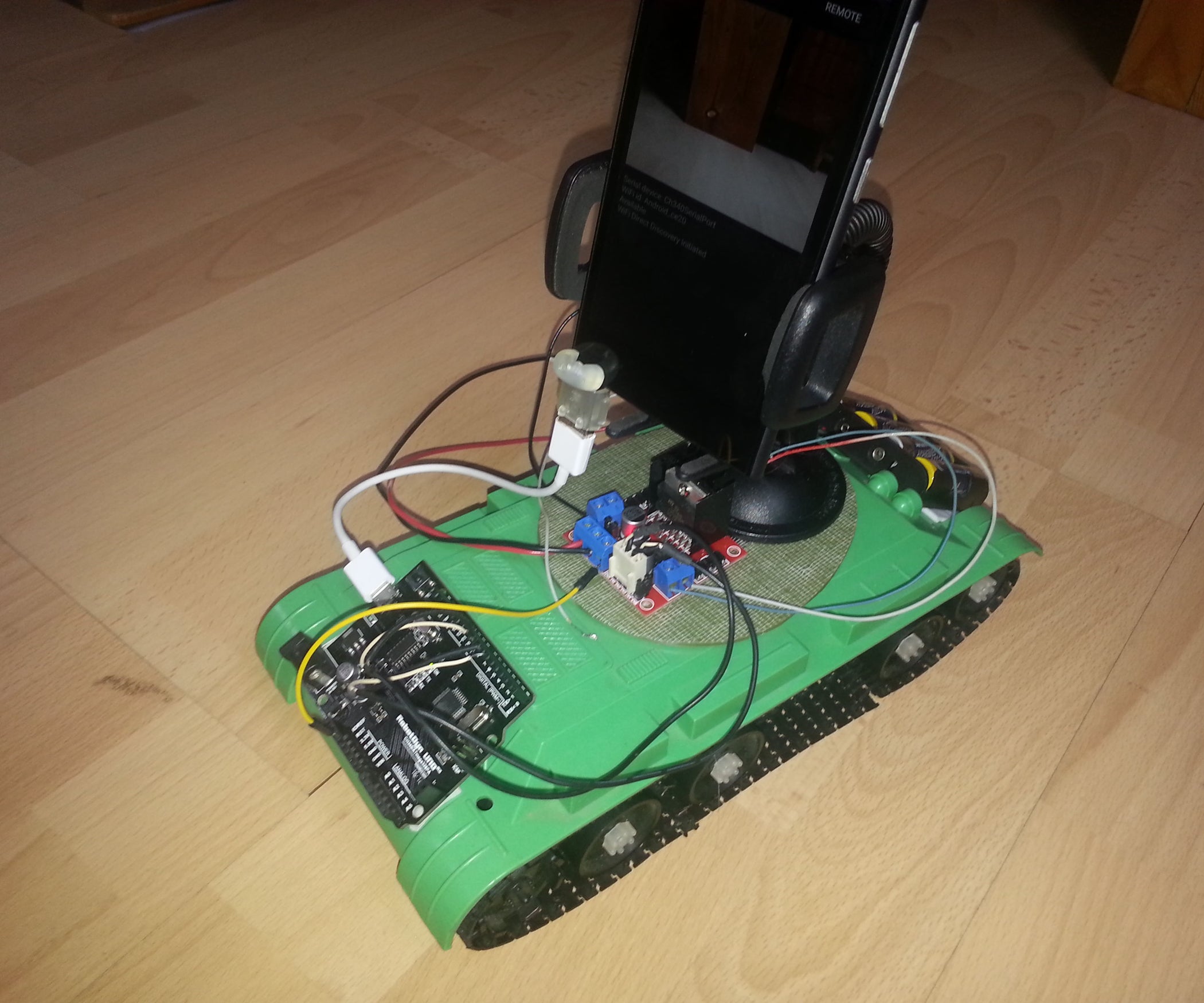 Android Arduino Motor Control 4 Steps With Pictures Instructables