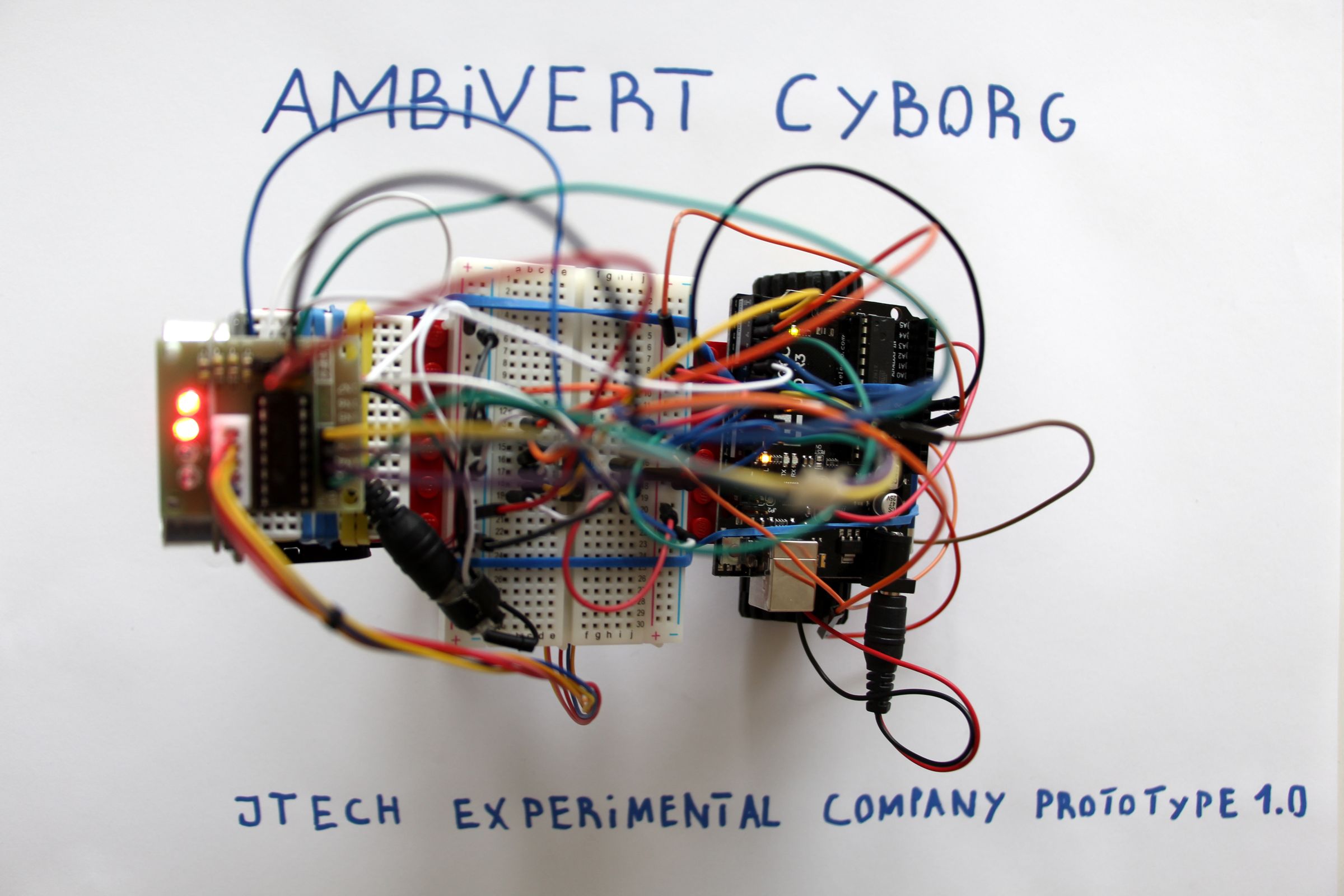 Ambivert Cyborg : 9 Steps - Instructables