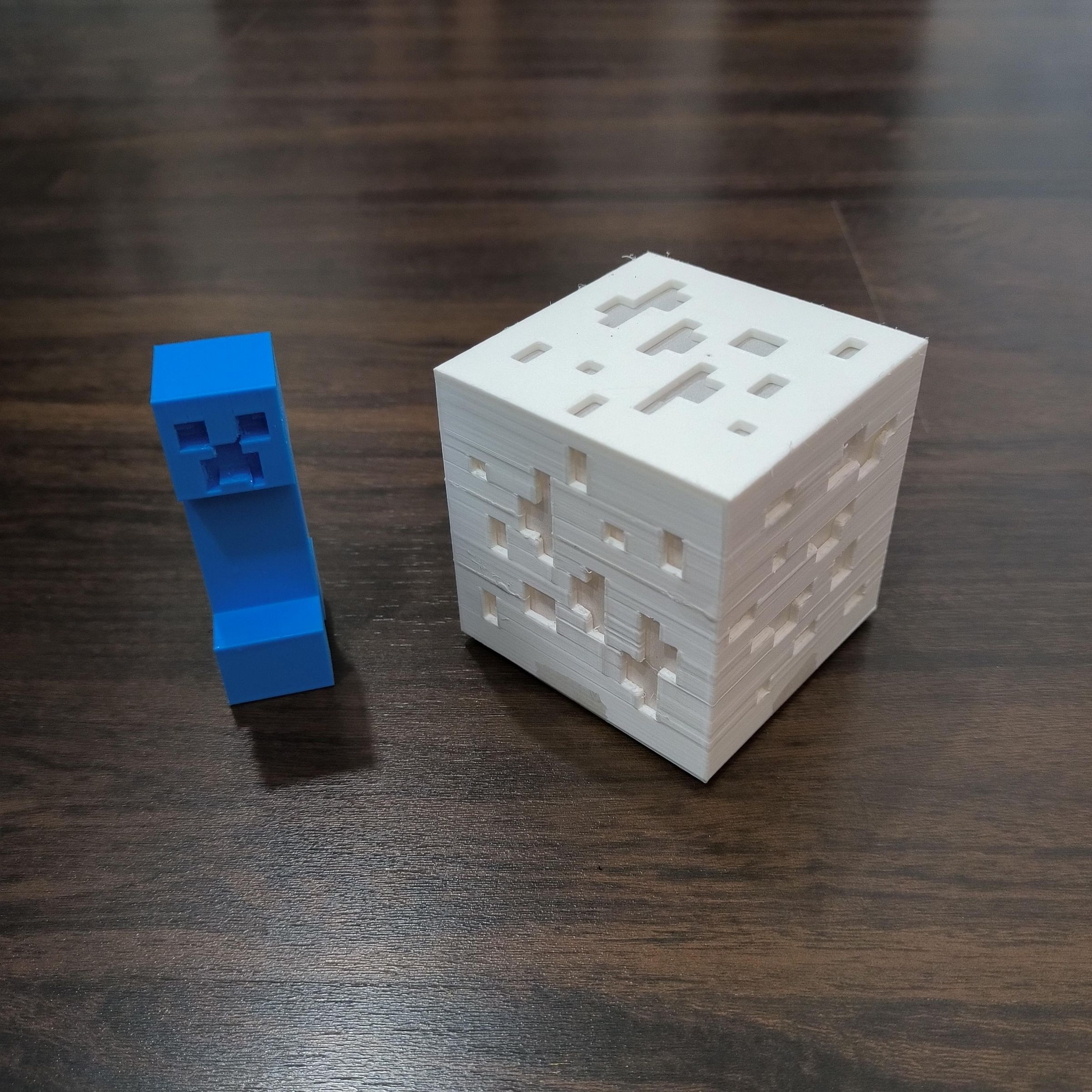 Minecraft Diamond Ore Lamp : 3 Steps (with Pictures) - Instructables