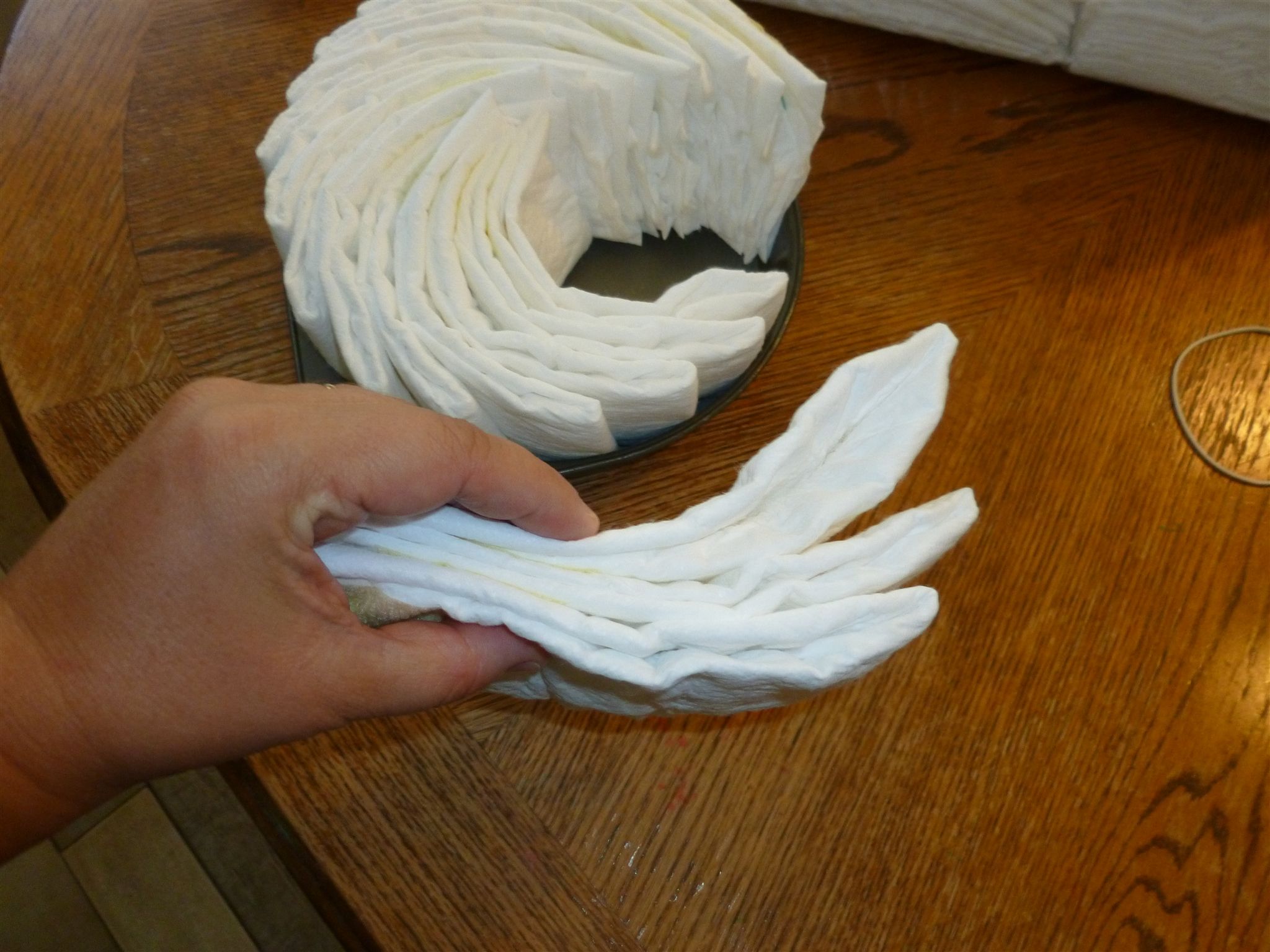 How to Make a Diaper Motorcycle Baby Shower Show Stopper : 10 Steps ...