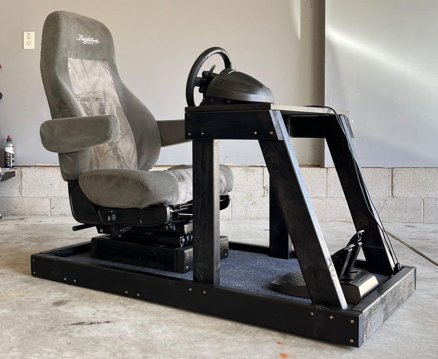 Budget Racing Simulator Cockpit : 14 Steps (with Pictures) - Instructables