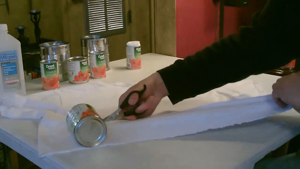 Metal Can (T-Shirt) Heater - Rolled Wick Heater - SHTF/Survival Heater ...
