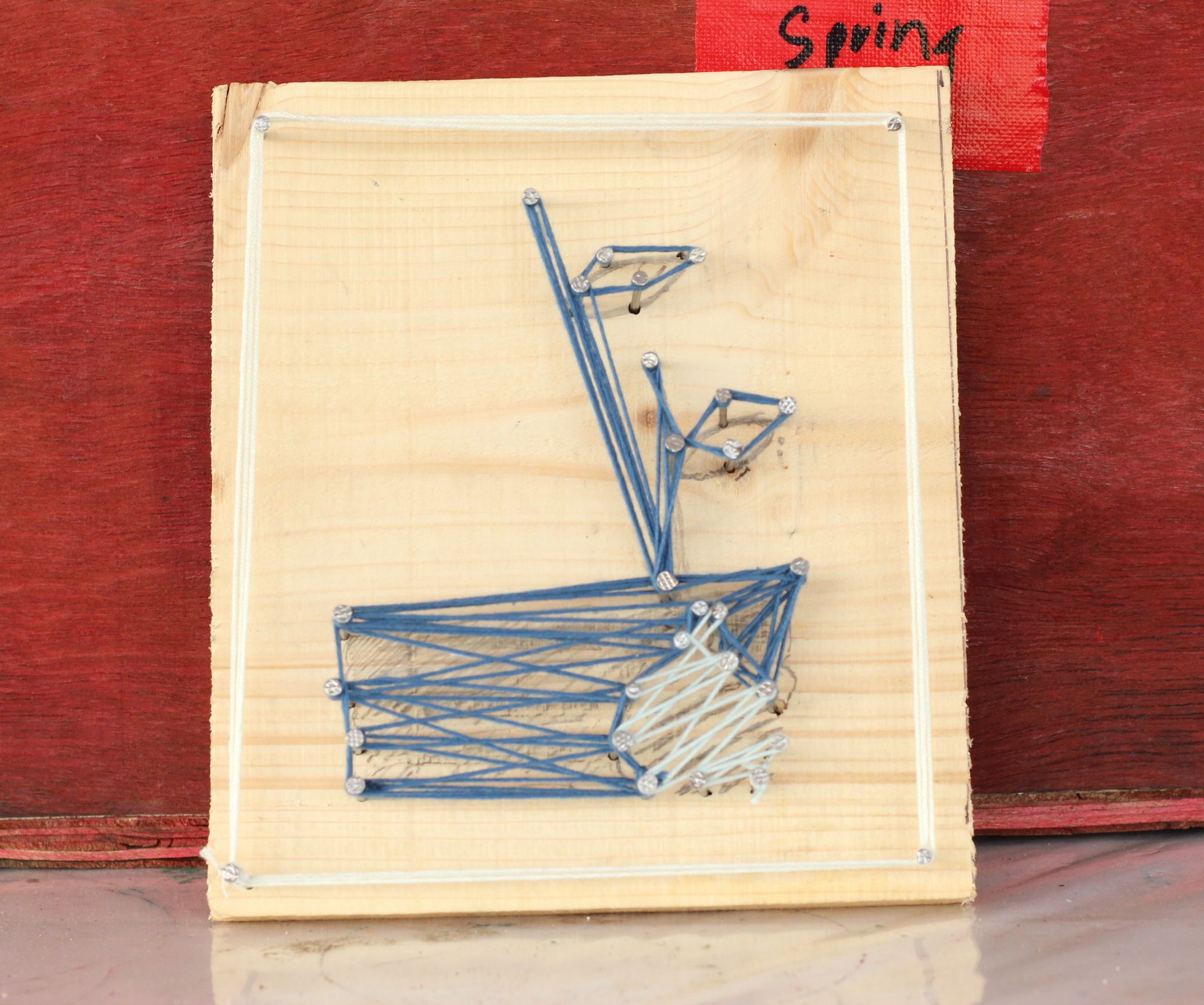 Easy String Art : 4 Steps (with Pictures) - Instructables