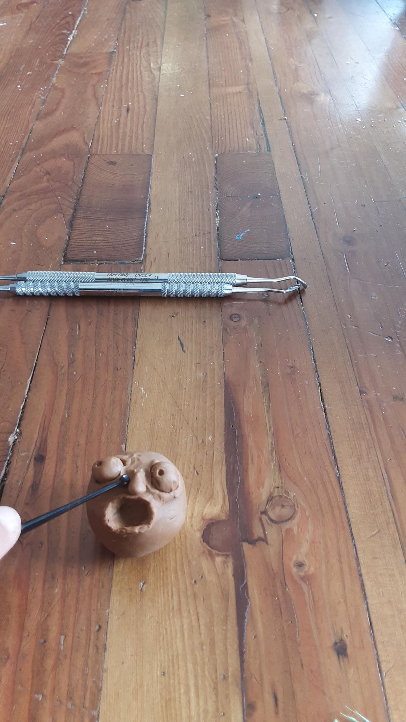 How to Sculpt a Clay Face : 6 Steps - Instructables