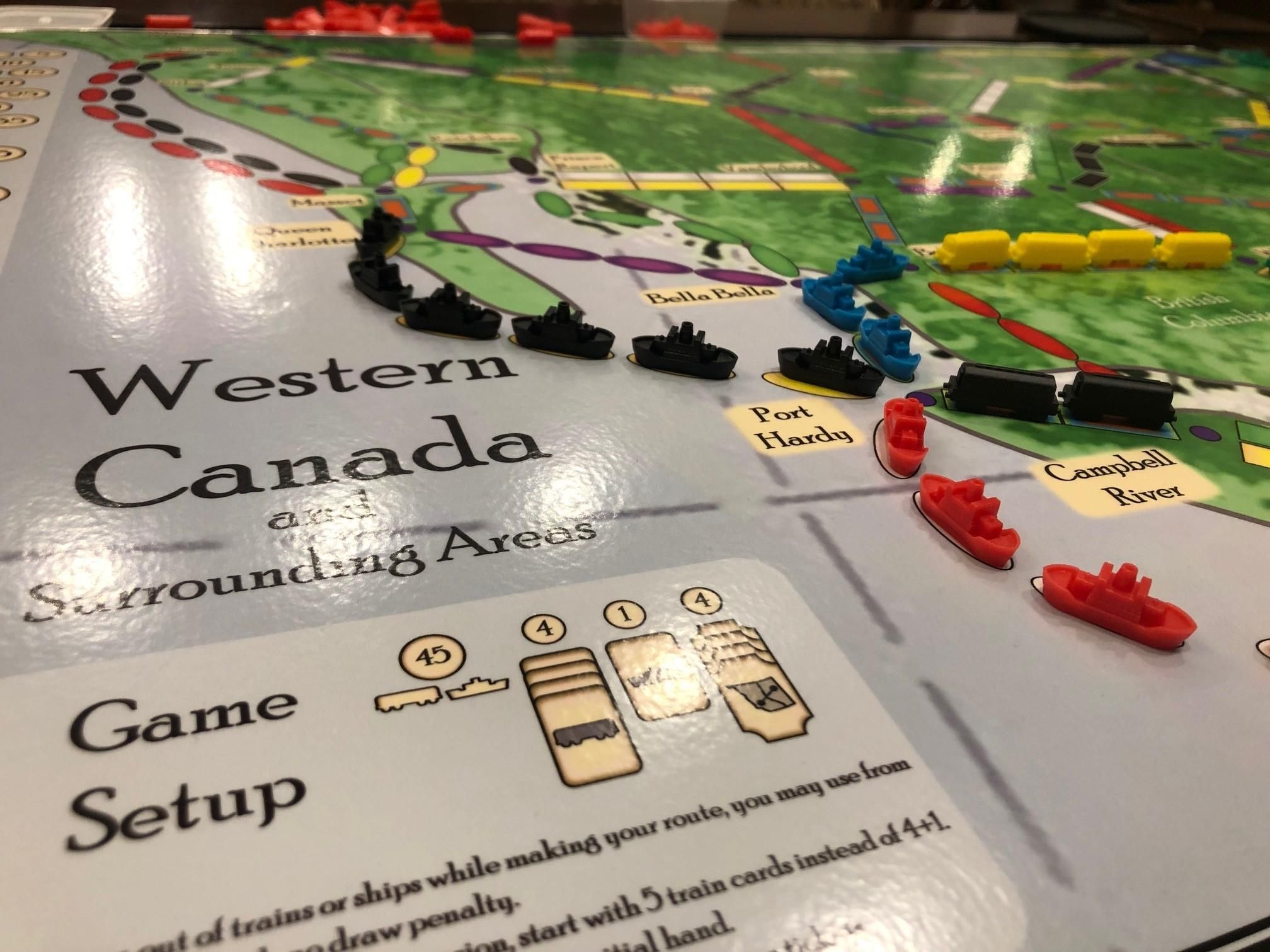 Western Canadian Map for Ticket to Ride : 10 Steps (with Pictures ...