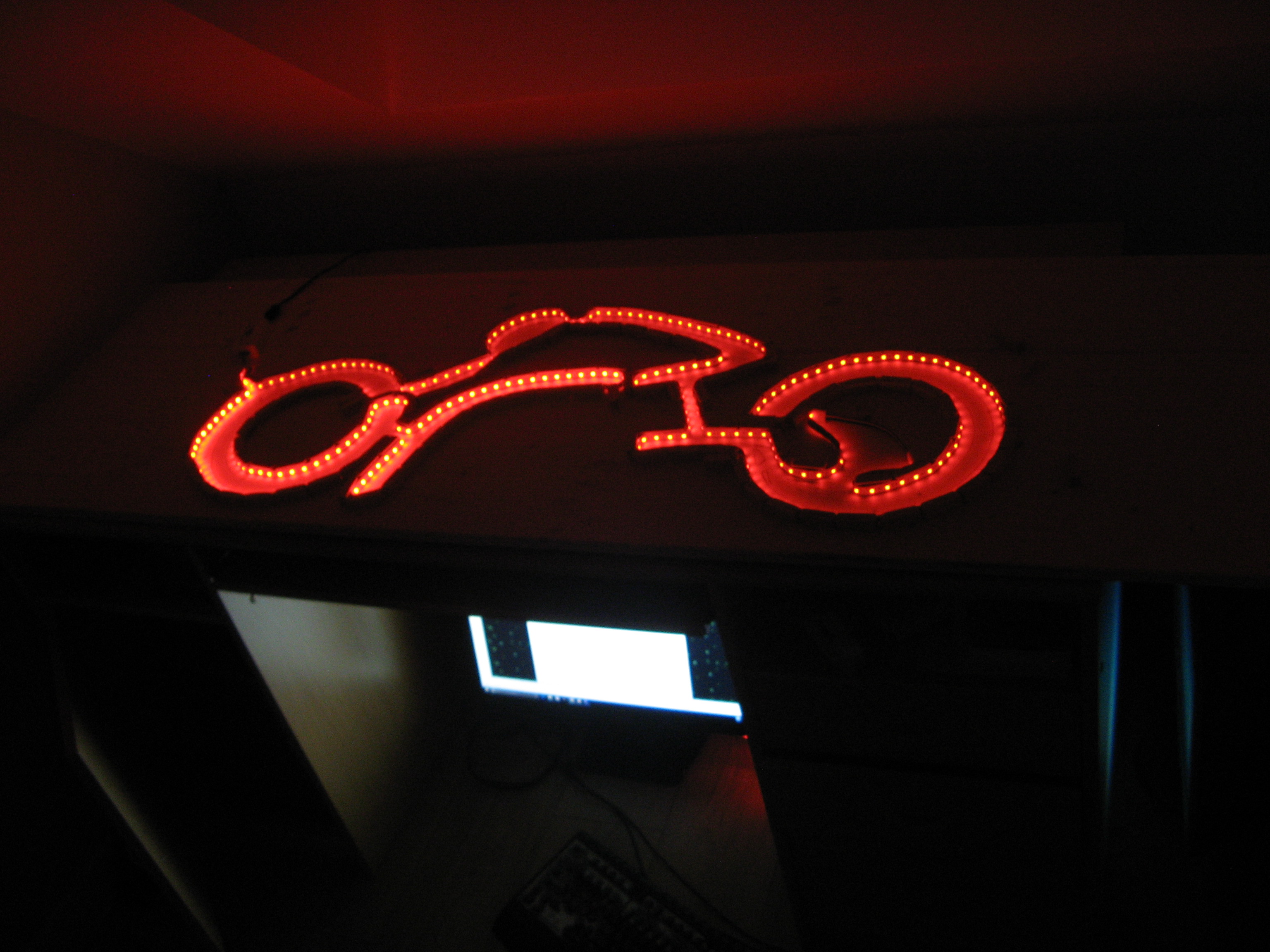 Make a Led Tron Desk and Led Tron Clock : 15 Steps (with Pictures ...