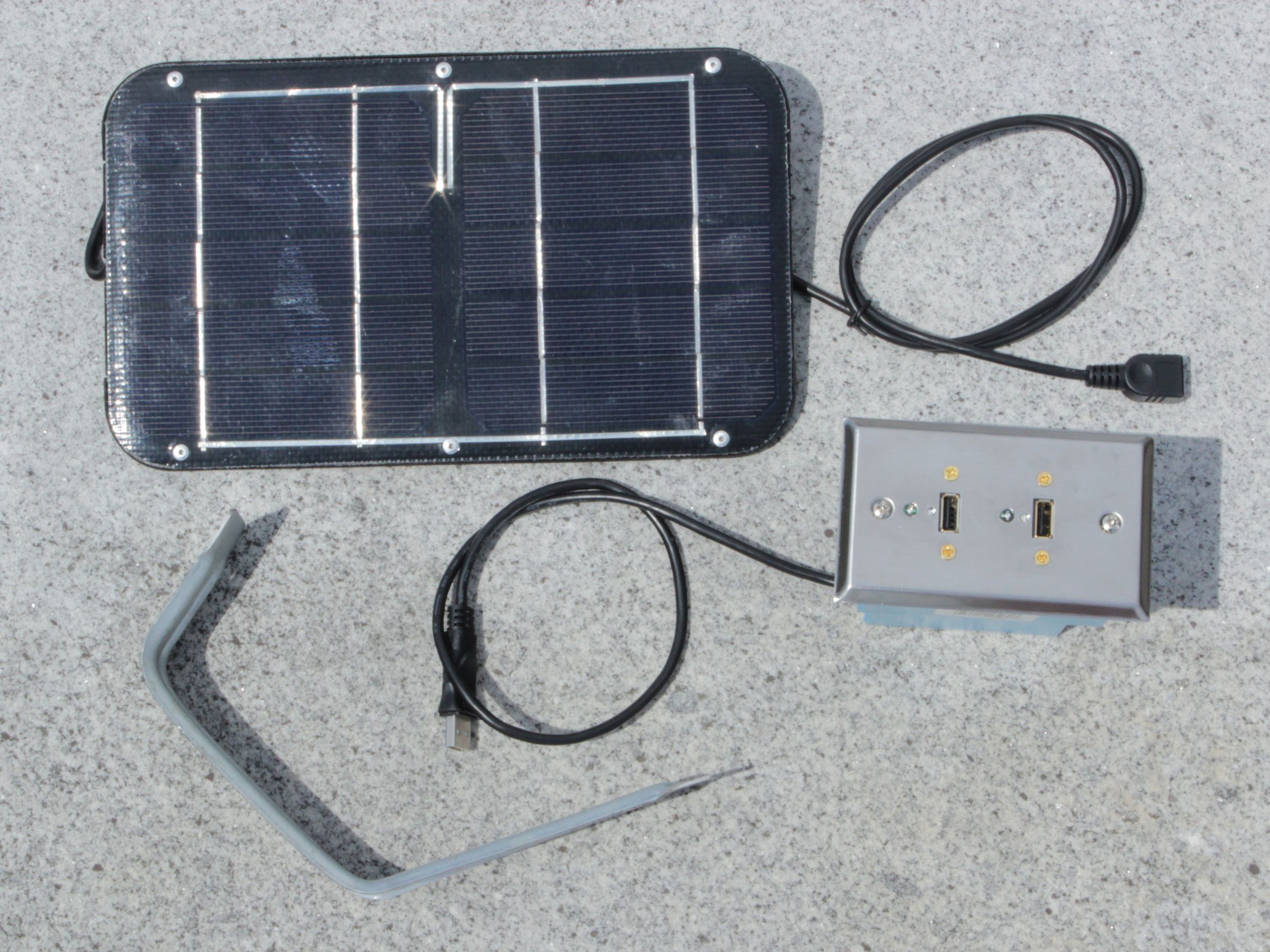 Emergency USB Solar Wall Socket: Solar Socket : 6 Steps (with Pictures ...