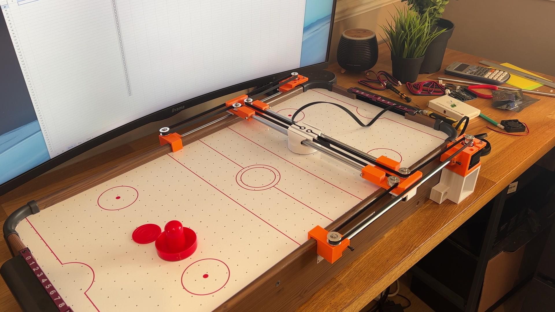Air Hockey Robot With Shot Prediction : 10 Steps (with Pictures ...