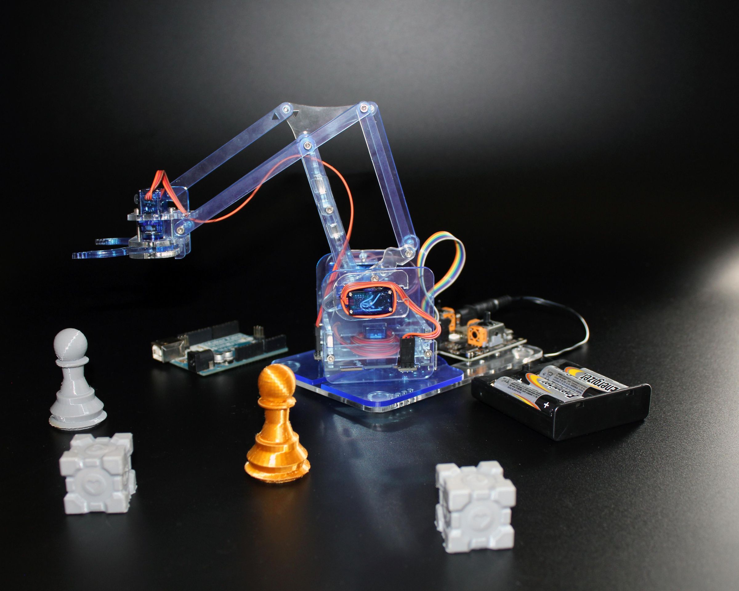 Pocket Sized Robot Arm - MeArm V3.0 - Small, Hackable, Open Source : 18 ...