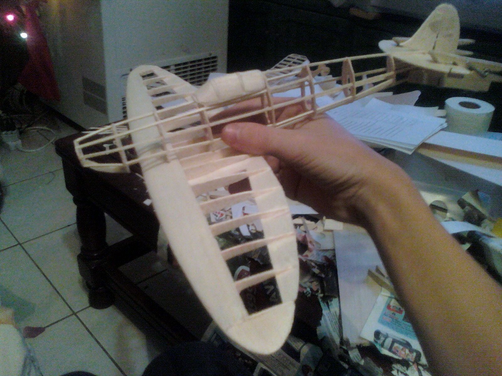 Balsa Spitfire Model Small Scale - Instructables