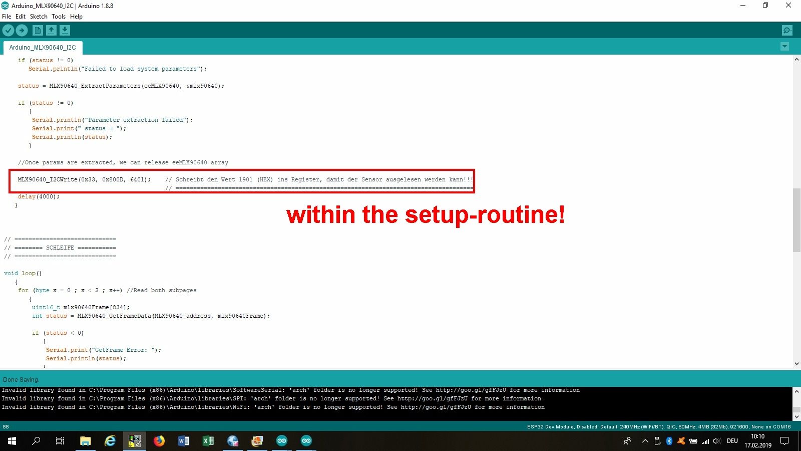 Infrared Thermal Imaging Camera With MLX90640 and ESP32 for Less Than ...