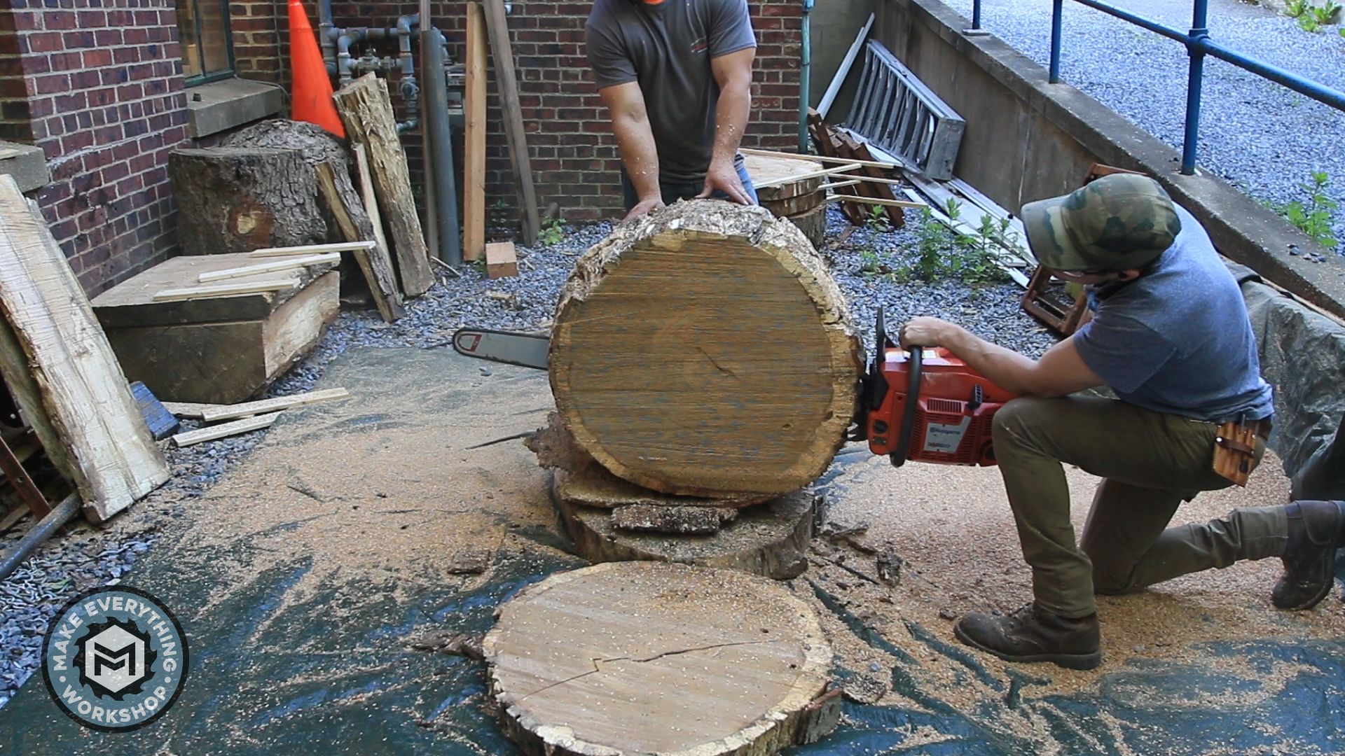 How To: Log Slice Side Table : 15 Steps (with Pictures) - Instructables