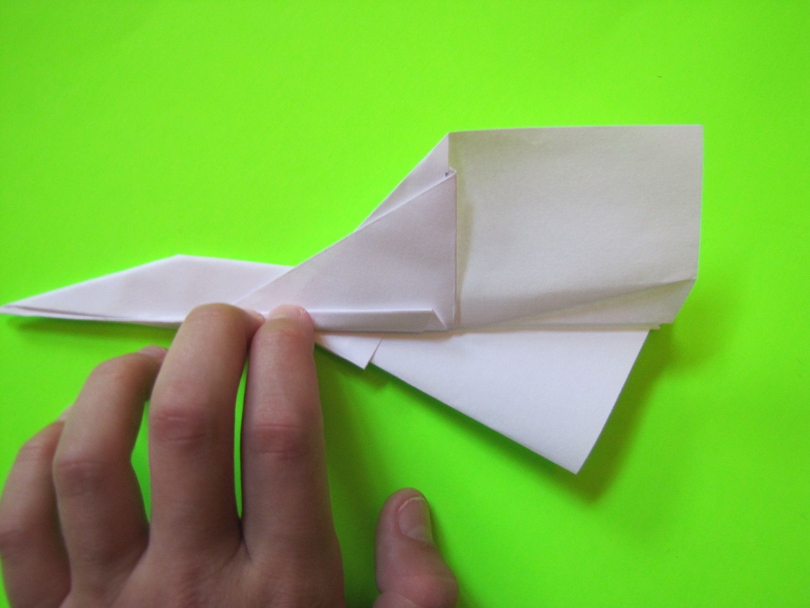 How to Make the Delta-Fighter Paper Plane : 12 Steps - Instructables