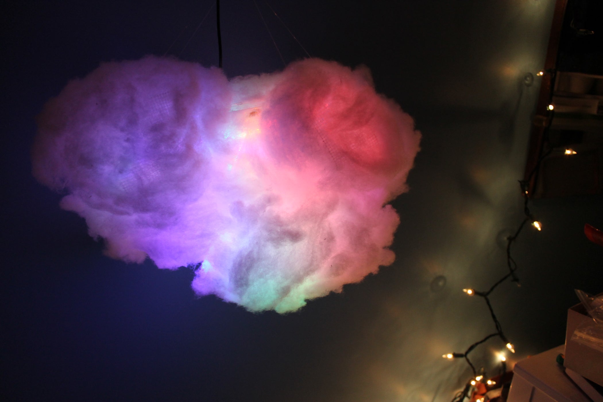 IR Remote Controlled Color Changing Cloud (Arduino) : 3 Steps (with Pictures) - Instructables