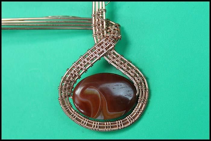 Wire Wrapped Stone Pendant Tutorial. : 13 Steps (with Pictures ...