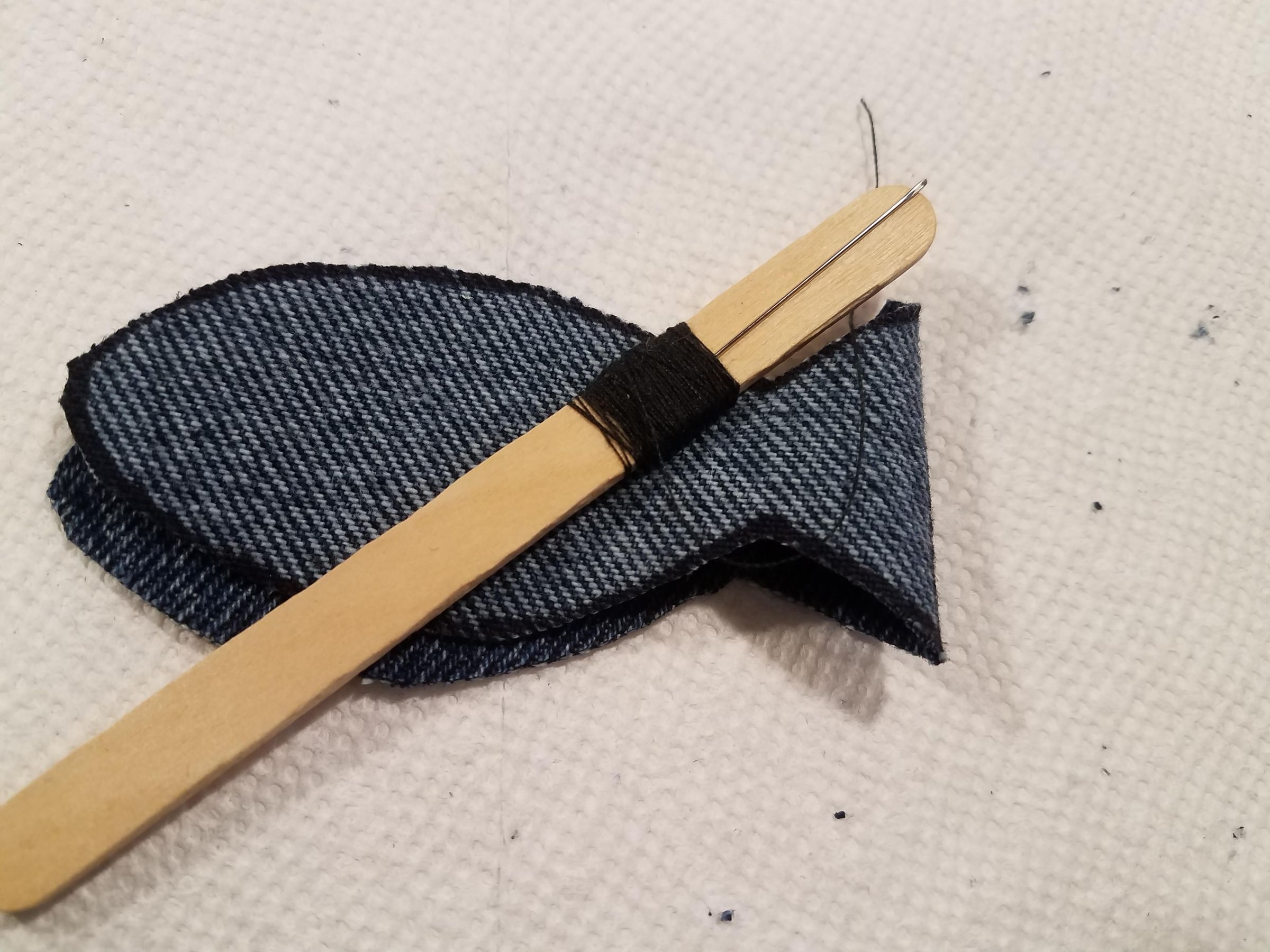 Make Your Own Mini Catnip Fish Out of Old Blue Jeans - DIY Cat Toys for Very Cheap or Free ...