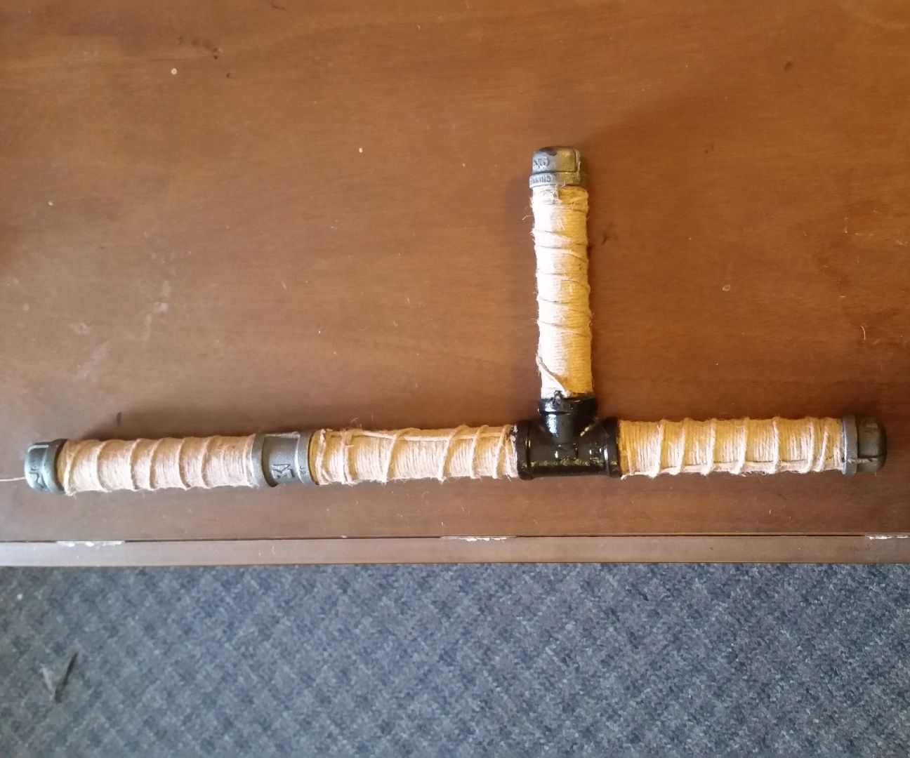 Easy Steel Tonfa for $25 : 4 Steps - Instructables