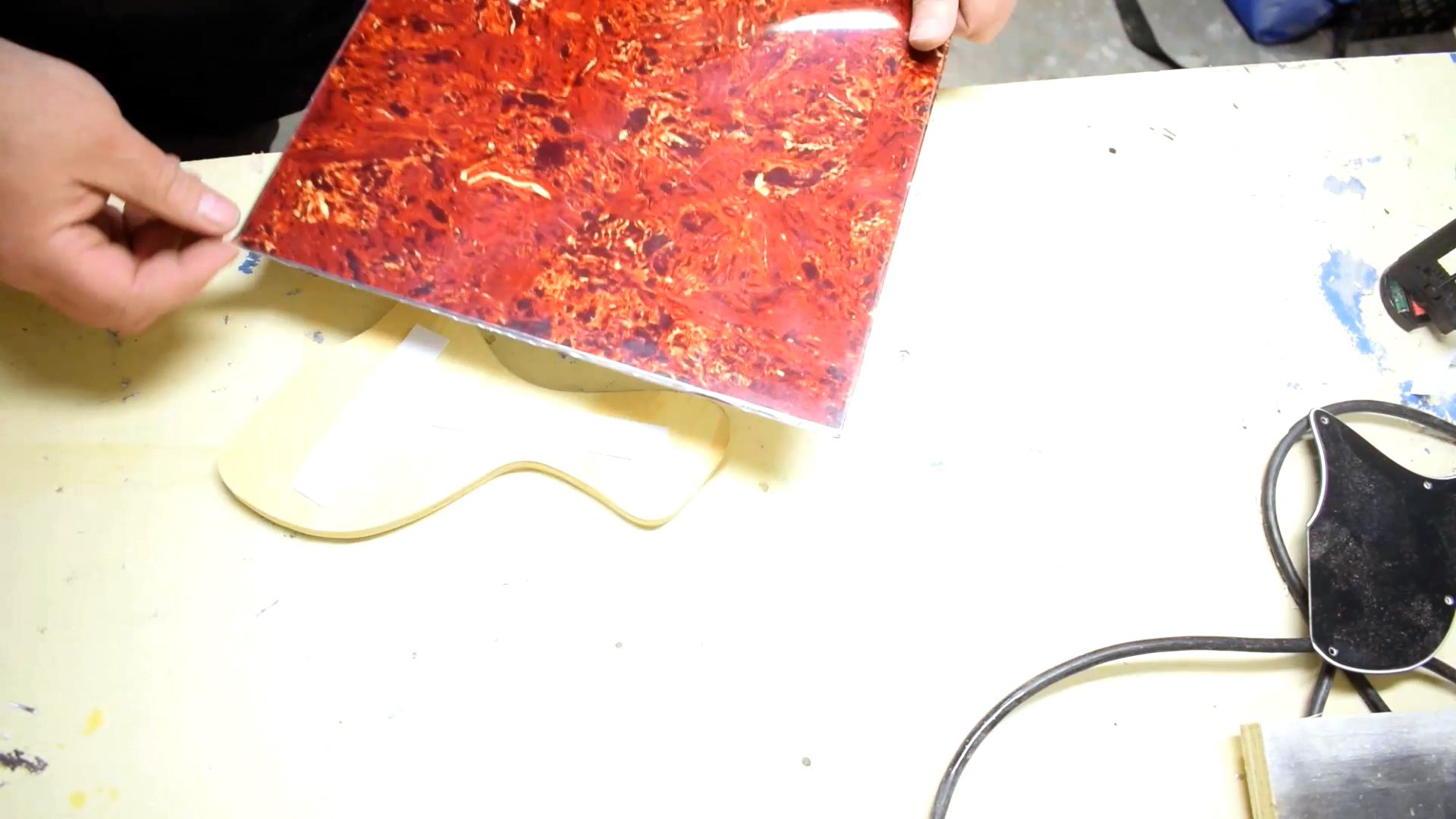 Make a DIY Custom Guitar Pickguard : 7 Steps (with Pictures ...