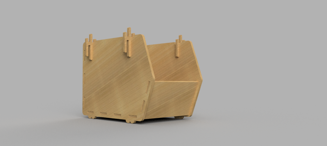 DIY Laser Cut Desk Organizer Stackable Boxes (Linbins) : 4 Steps (with ...