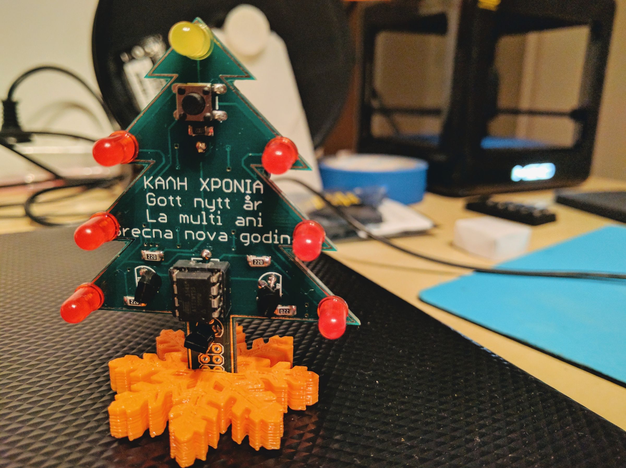 A Christmas-tree PCB Ornament : 4 Steps (with Pictures) - Instructables