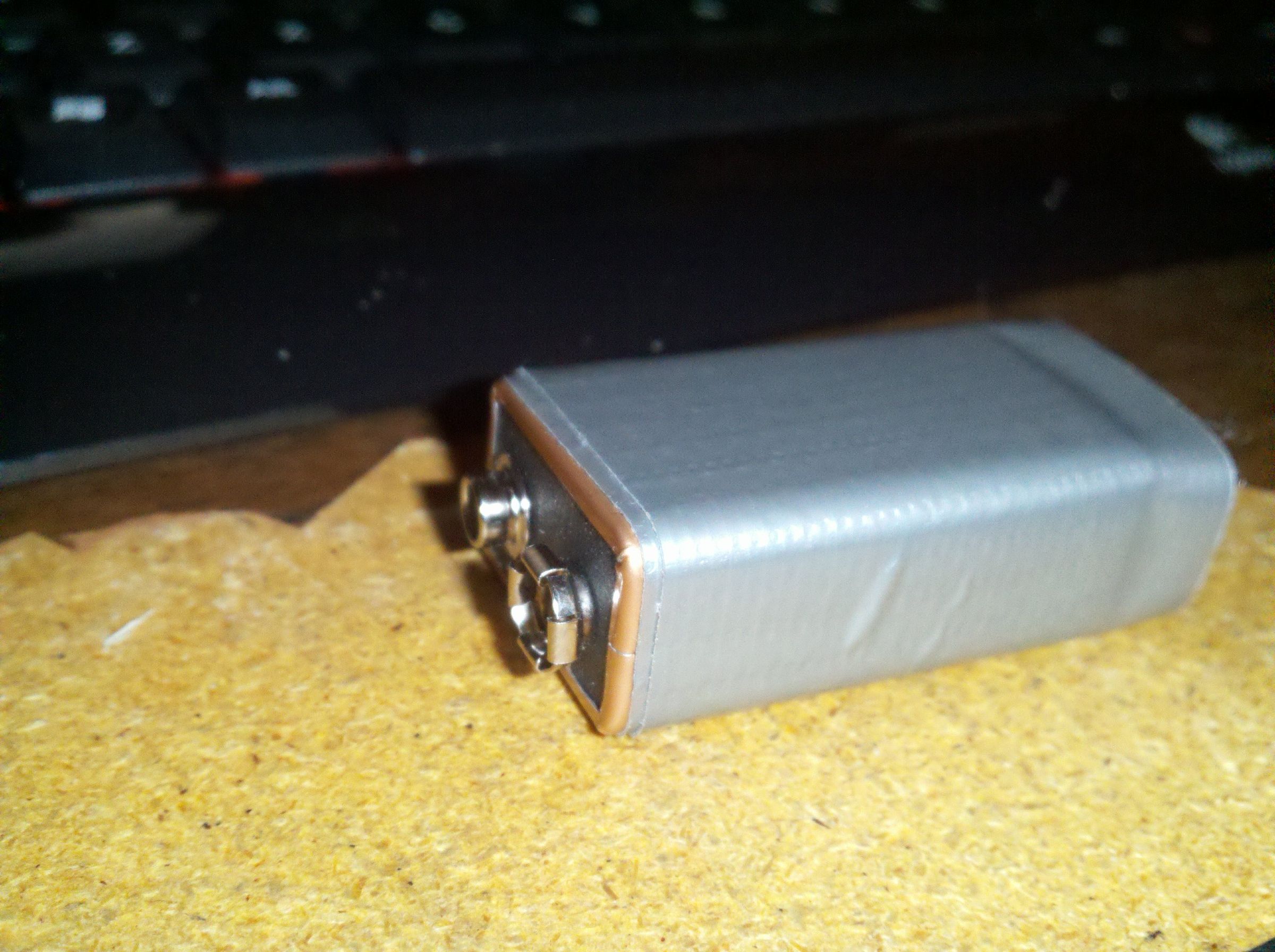 Improve 9v Batteries With Duct Tape! : 5 Steps - Instructables