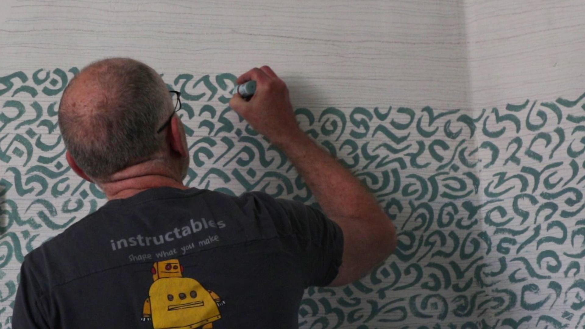 Decorative Fantasy Writing on the Wall : 4 Steps (with Pictures ...