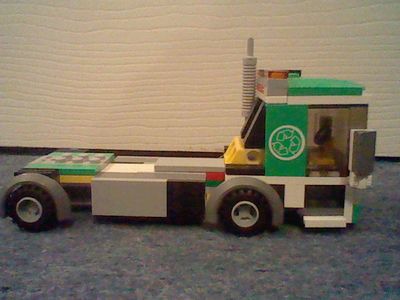 Lego City Dumpster Truck. - Instructables